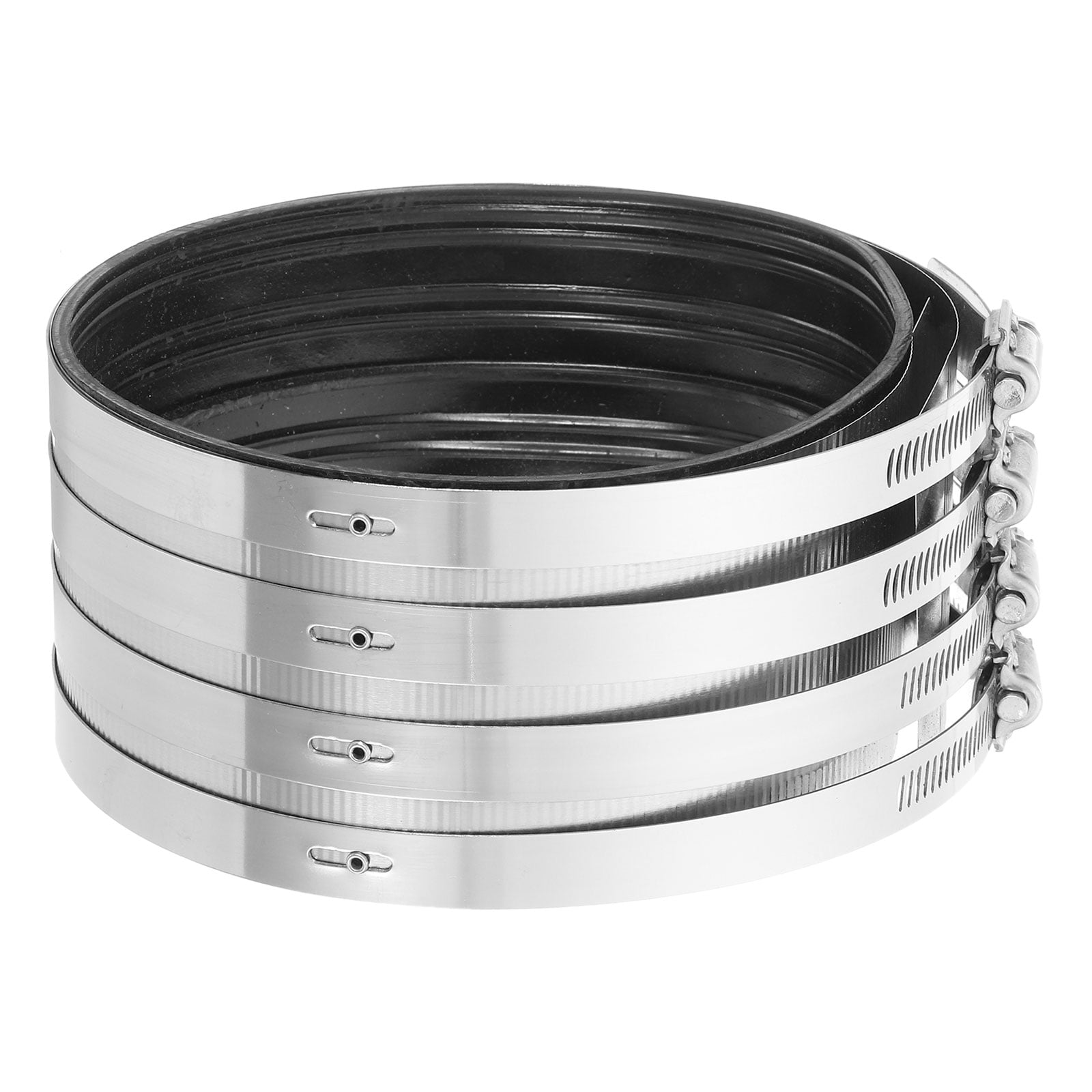 Uxcell Pipe Clamp, 15.6mm Stainless Steel Pipe Connector for PVC and ...