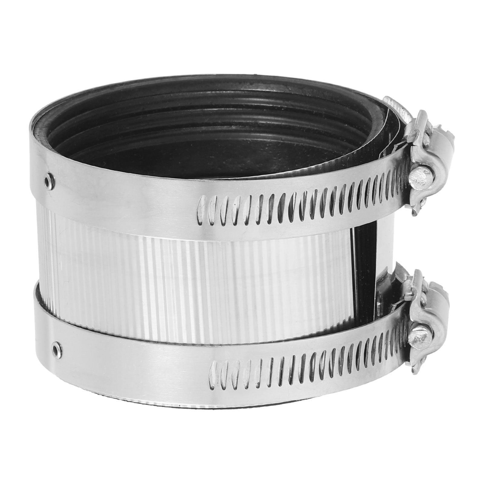 Uxcell Pipe Clamp, 83.1mm Stainless Steel Pipe Connector for PVC and ...