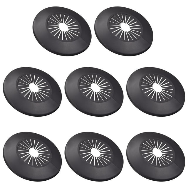 Uxcell Pipe Cover Decoration 30mm-50mm PP Escutcheon Water Pipe Drain ...