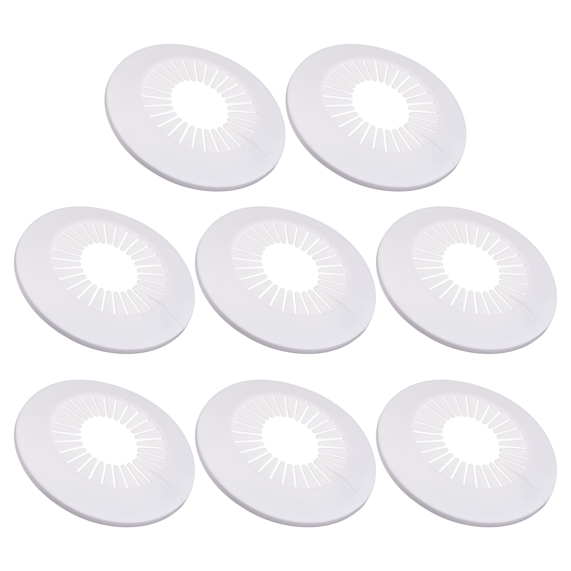 Uxcell Pipe Cover Decoration 60mm-74mm PP Escutcheon Water Pipe Drain ...