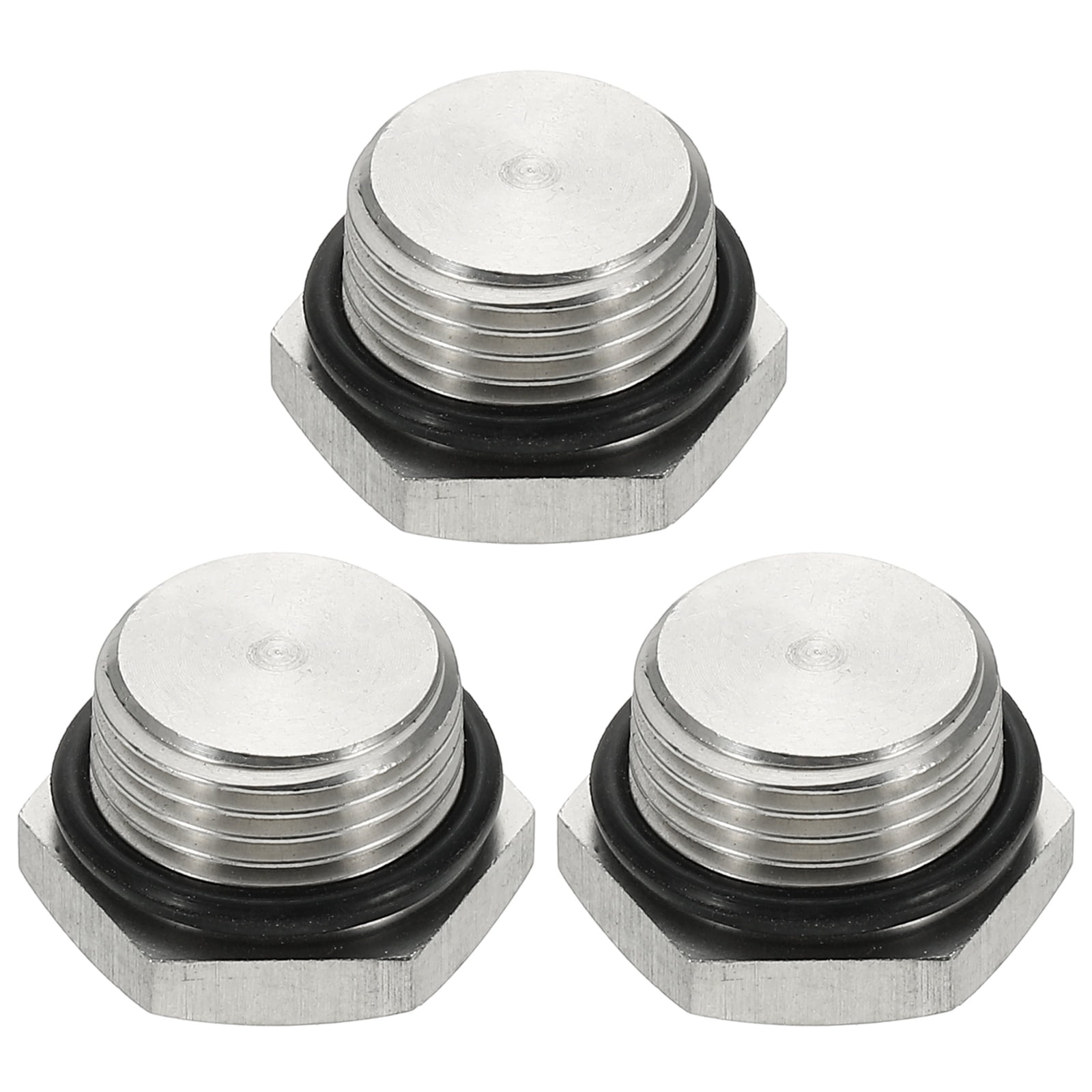 Uxcell Pipe Plug Fitting, Stainless Steel Male Outer Hex Thread for ...