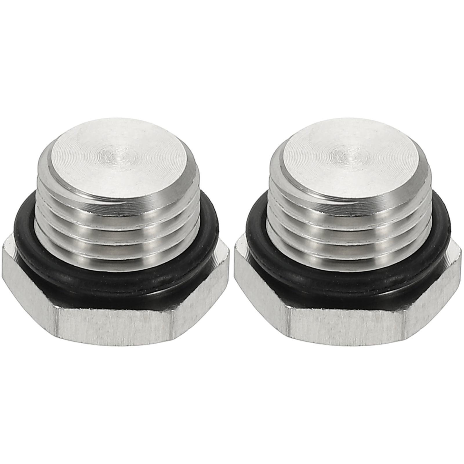 Uxcell Pipe Plug Fitting, Stainless Steel Male Outer Hex Thread for Plumbing Fixed with Sealing ...