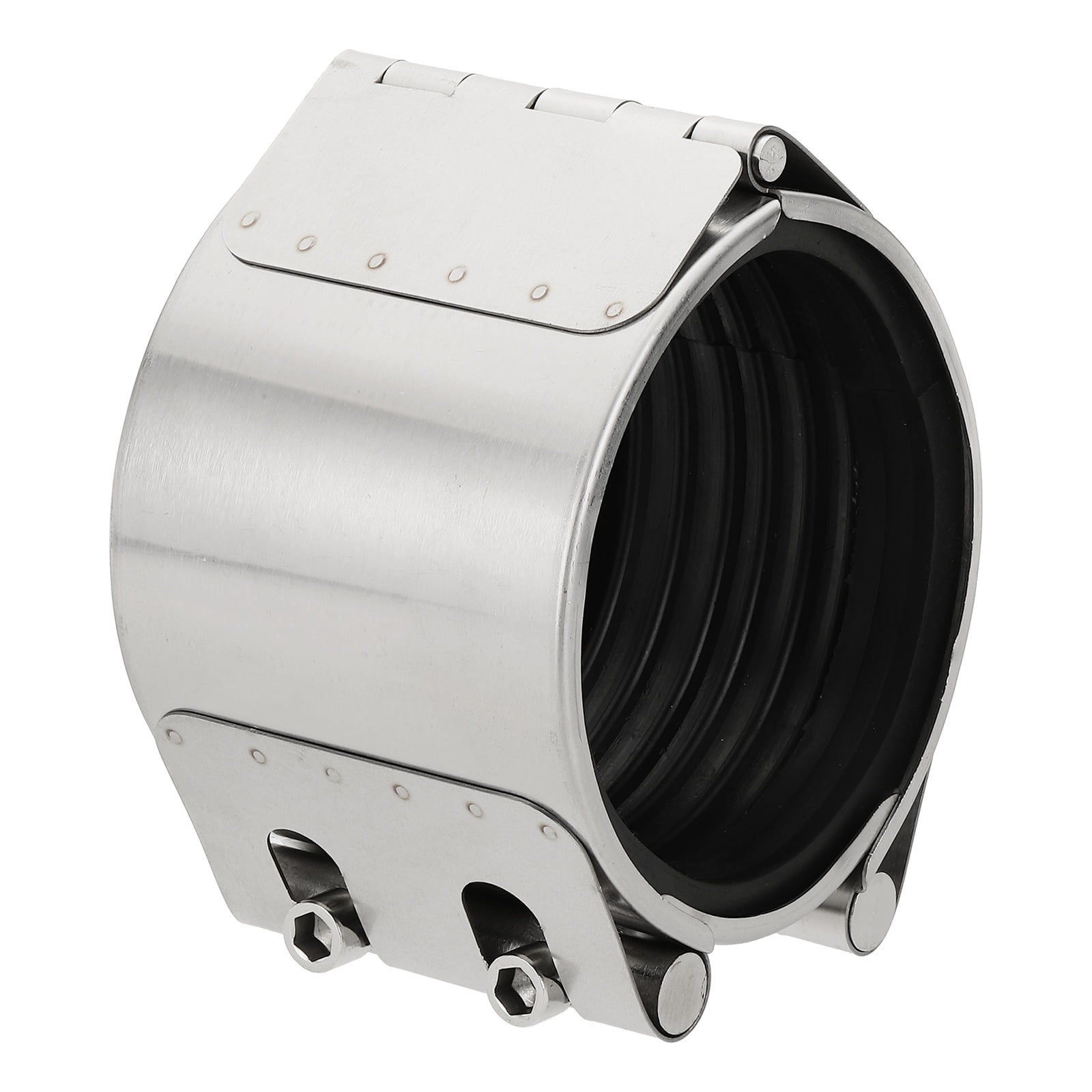 Uxcell Pipe Repair Clamp 13/16" OD 20mm-23mm 304 Stainless Steel Leak ...