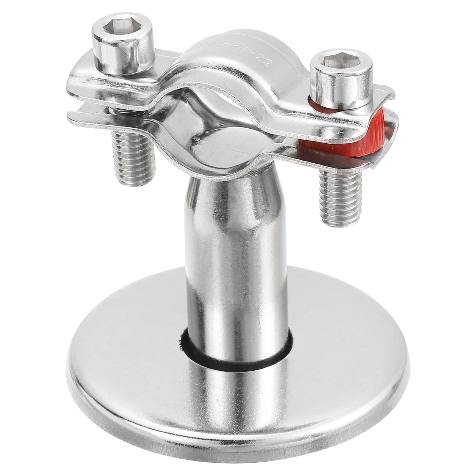 Uxcell Pipe Support, Stainless Steel Wall Mount Ceiling Mount Pipe Supports Bracket for Dia 19mm ...