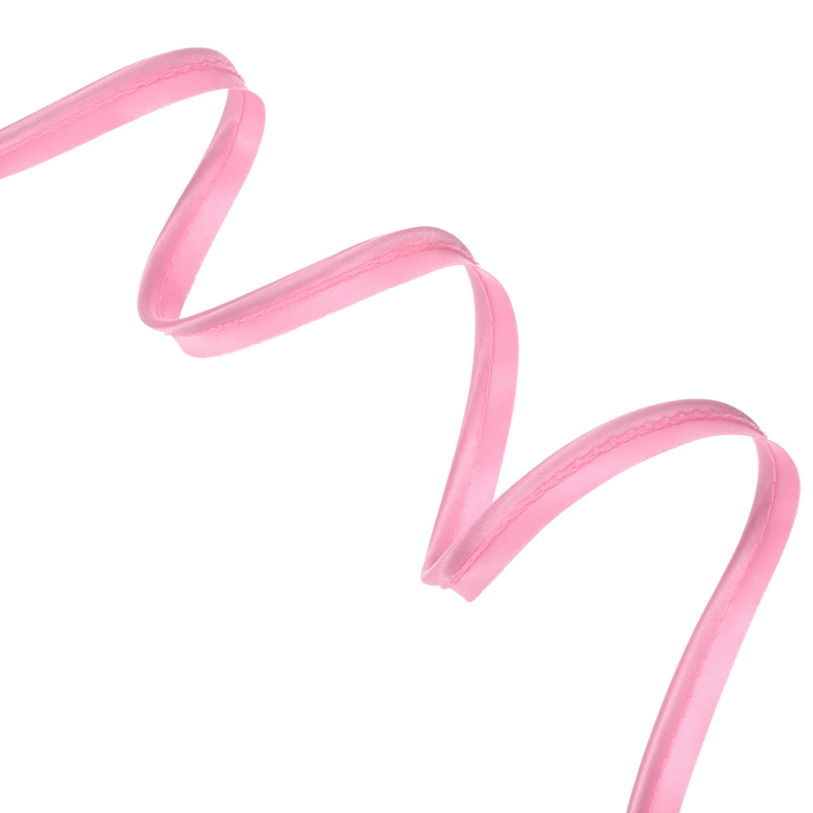 Uxcell Piping Cord Trim, 5 Yards Polyester 1/2 Inch Satin Piping Bias Tape with Welting Cord Lip ...