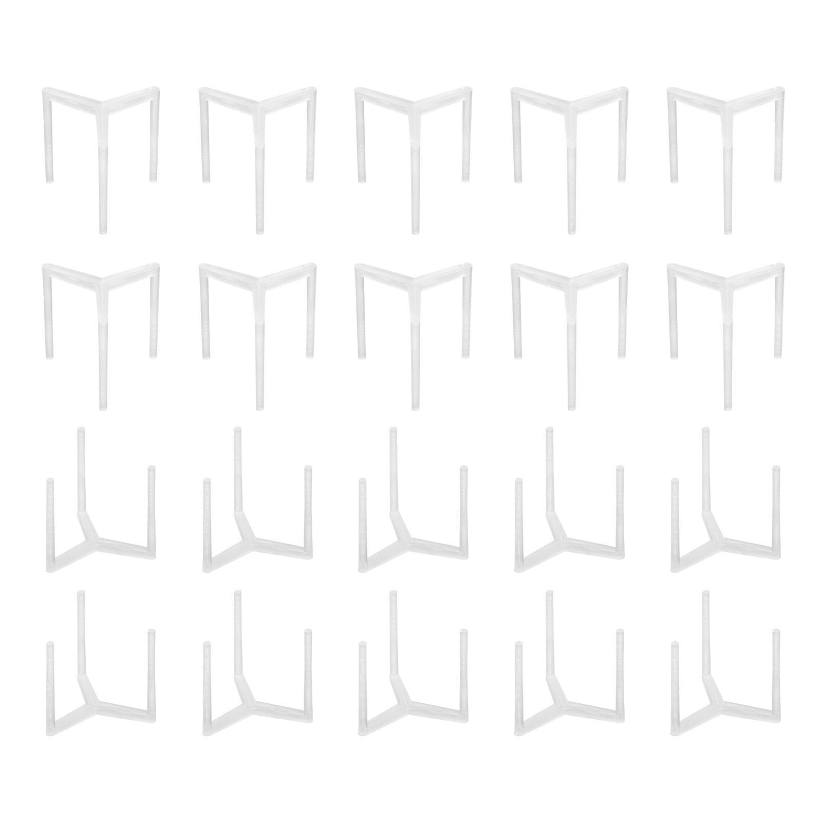 Uxcell Pizza Saver Stand, 100pack Plastic Tripod Stack for Pizza Boxes ...