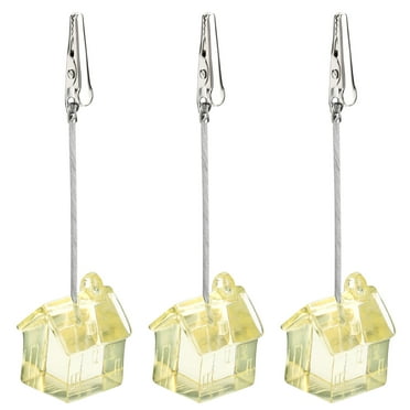 24 Pack Wedding Table Name Number Holders Table Card Holder Stands ...