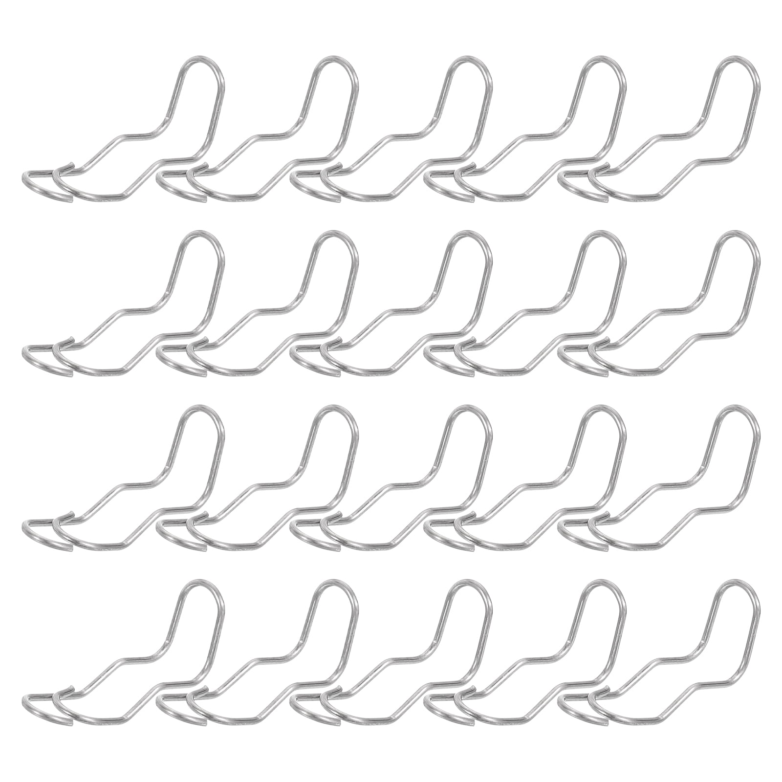 Uxcell Plant Cages Connector, 50 Pack Fit 6mm to 6mm Round Tube OD ...