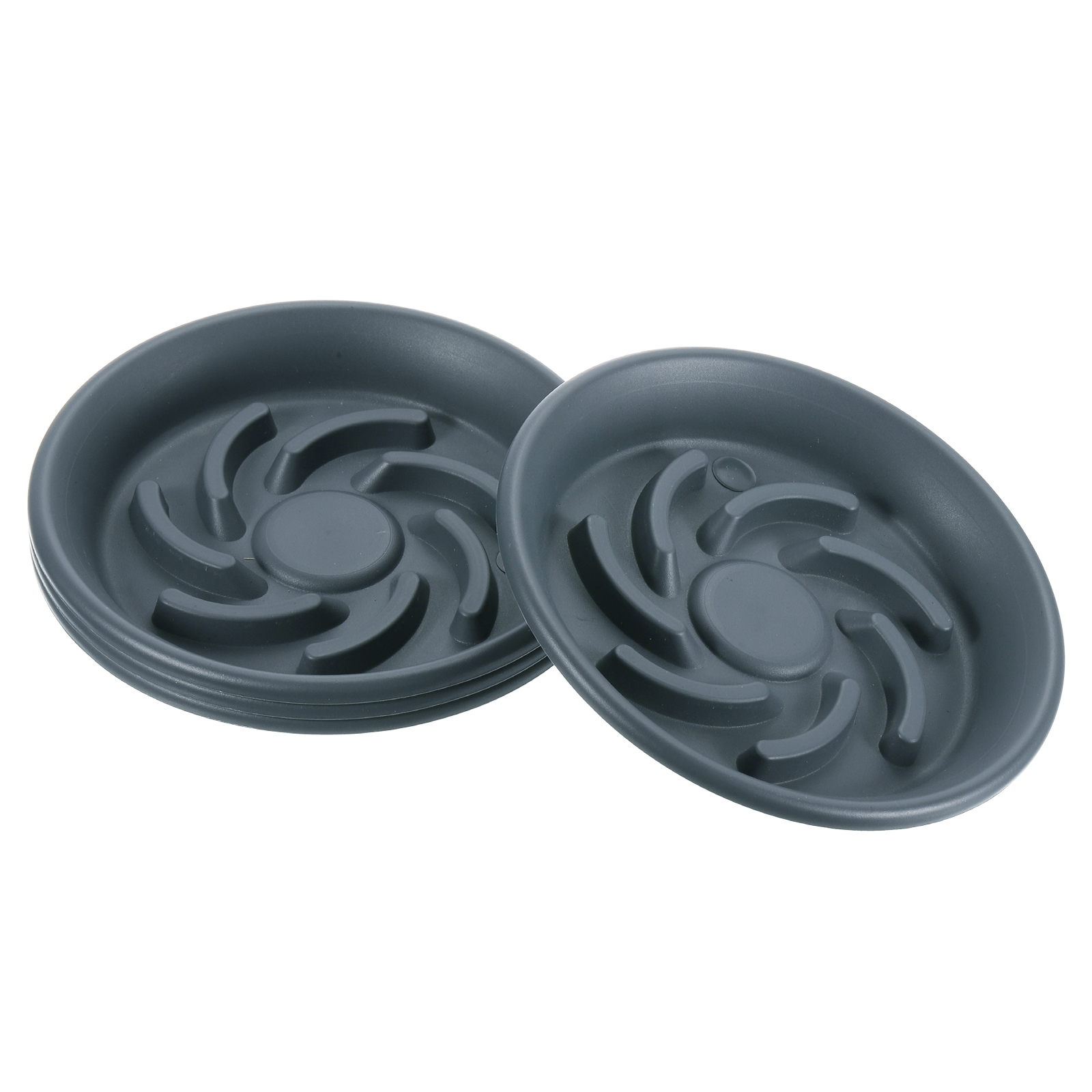 Uxcell Plant Saucer Drip Tray 5.5 Inch Plastic Round Planter Trays ...