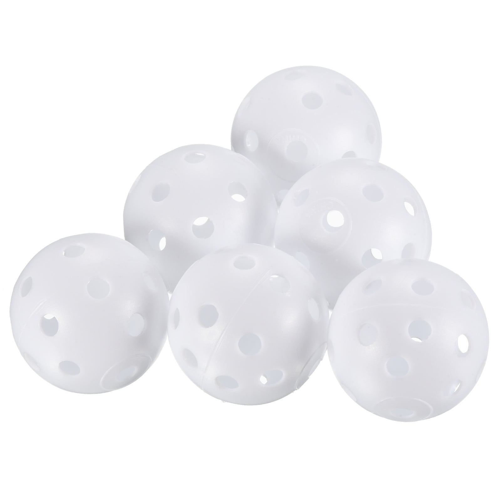 Uxcell Plastic 41mm Air Flow Hollow Training Golf Practice Ball with ...