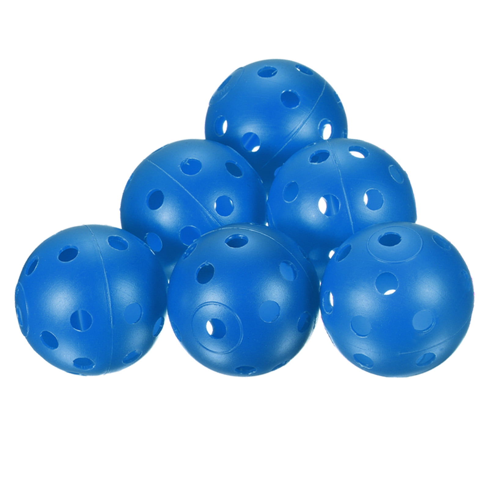 Uxcell Plastic 41mm Air Flow Hollow Training Golf Practice Balls with ...