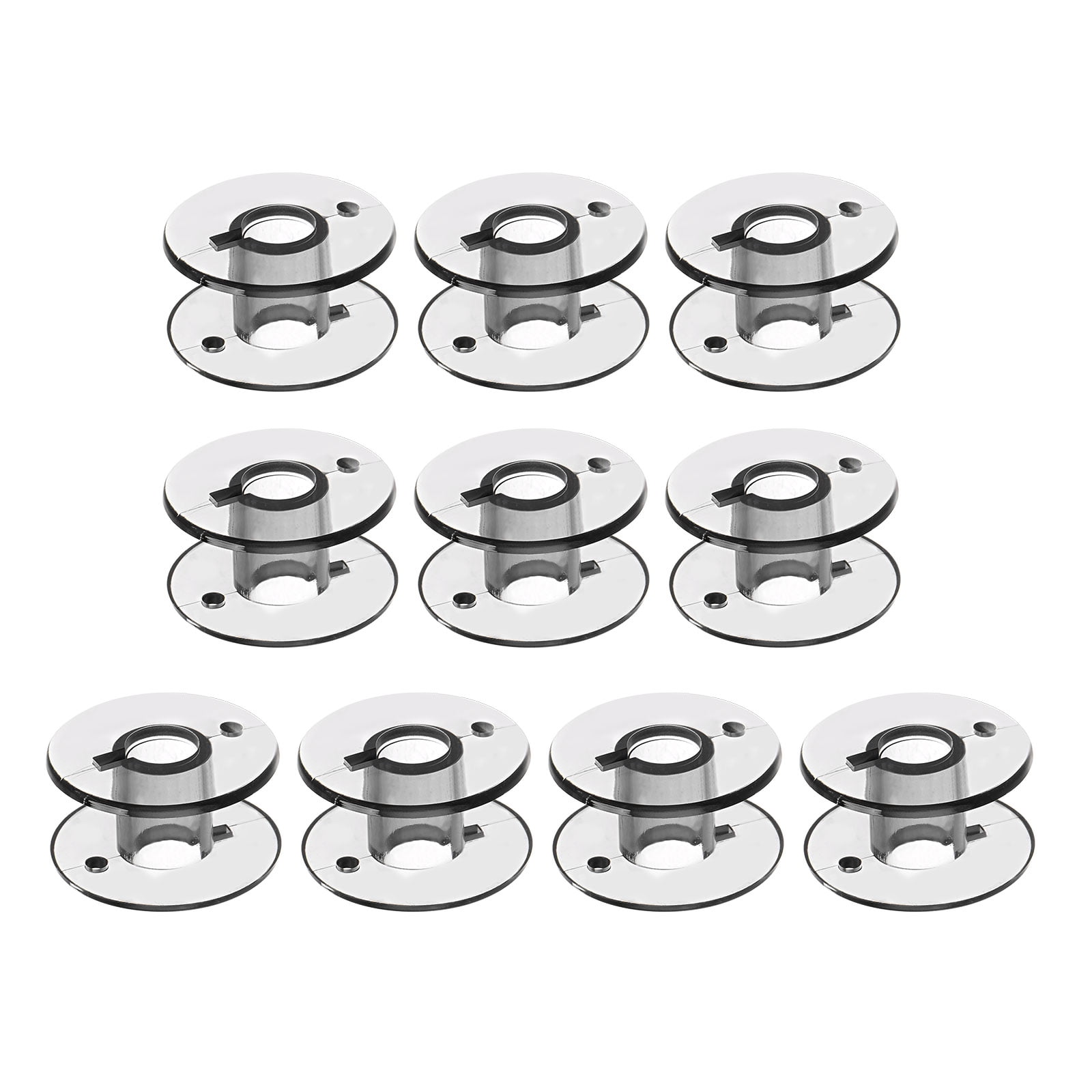 Uxcell Plastic Bobbins Standard Sizes for Multi Function Sewing Machine ...