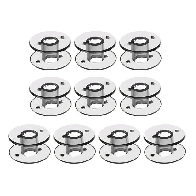 Uxcell Plastic Bobbins Standard Sizes for Multi Function Sewing Machine ...