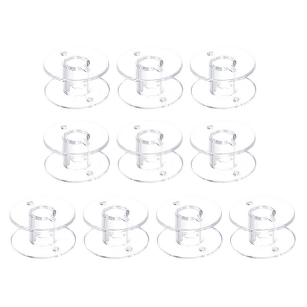 Uxcell Plastic Bobbins Standard Sizes for Multi Function Sewing Machine ...