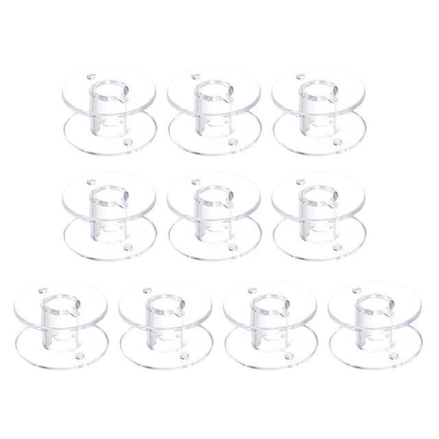 Uxcell Plastic Bobbins Standard Sizes for Multi Function Sewing Machine ...