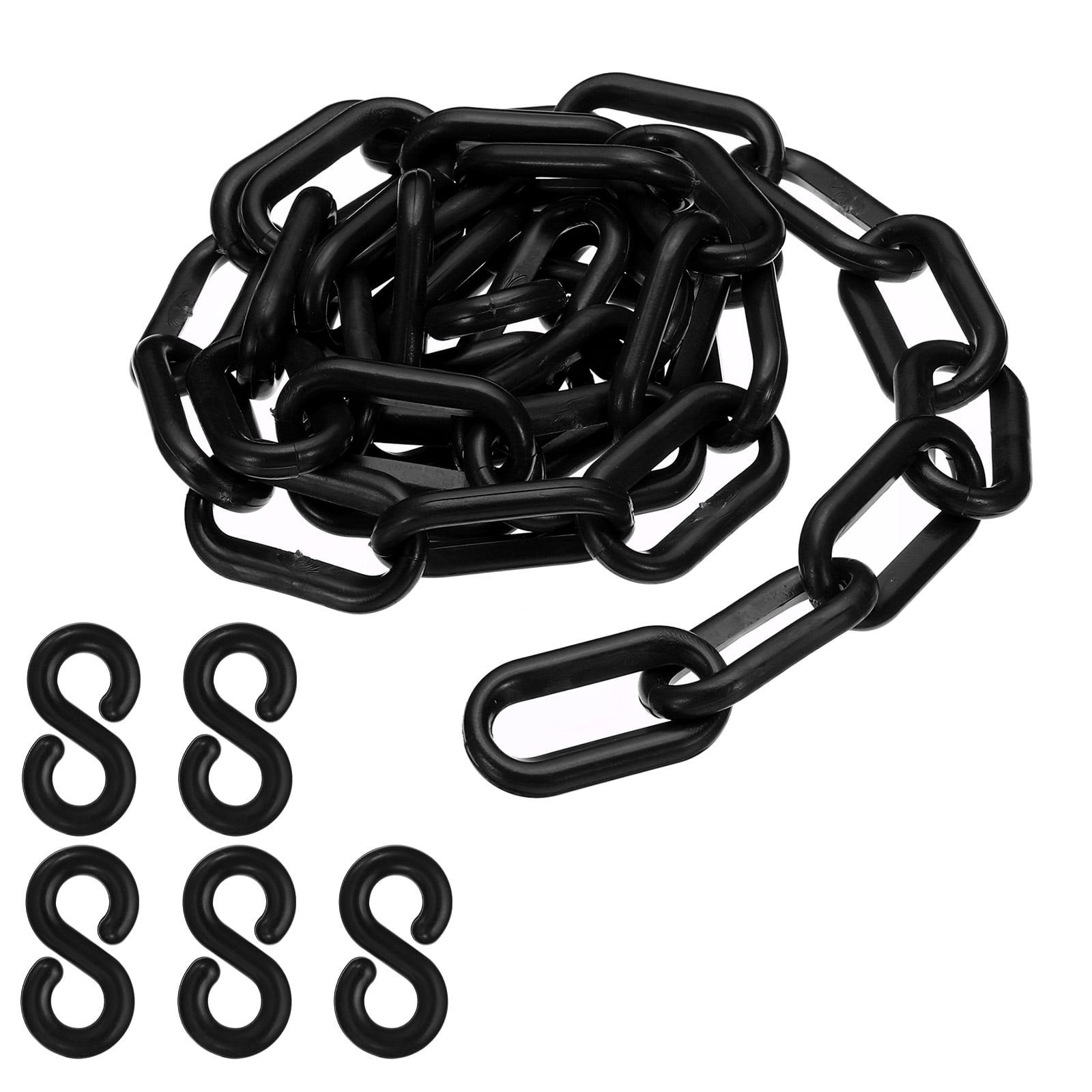 Uxcell Plastic Chain,3 FEET Safety Barrier Chain for Crowd Control, 1 ...