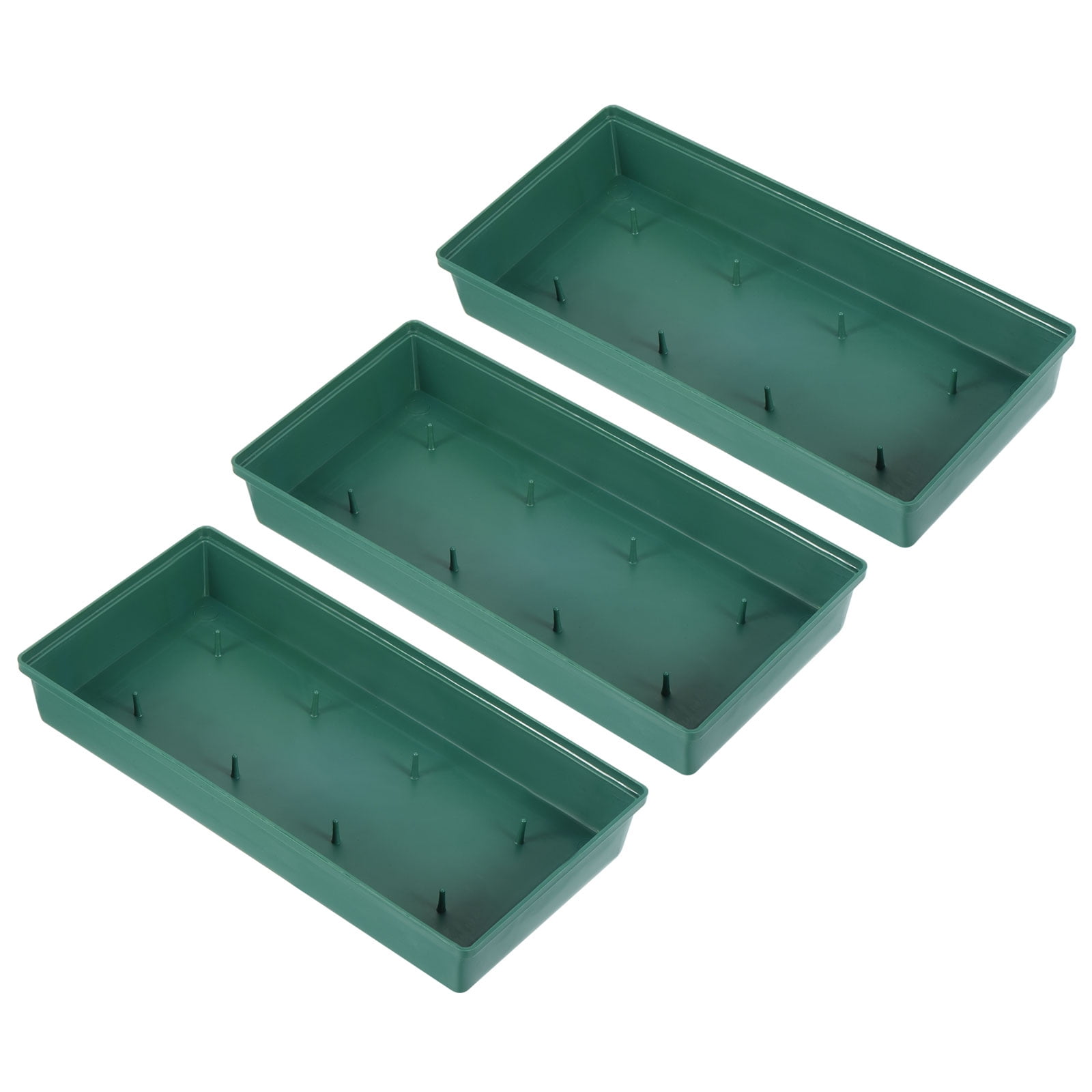 Uxcell Plastic Design Bowl 3 Pcs 11" Flower Arrangement Base for ...