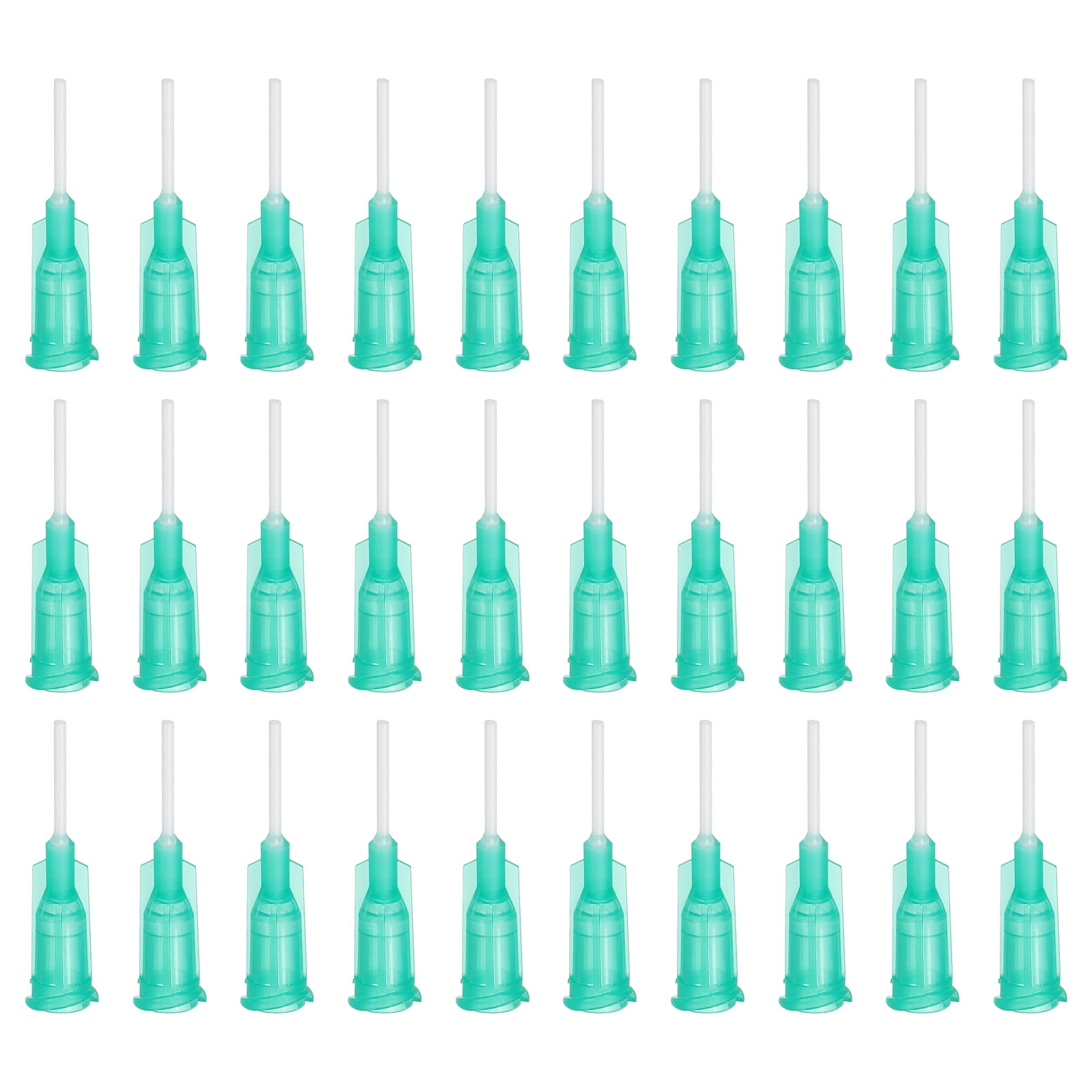 Uxcell Plastic Dispensing Needles, 18G Blunt Tips Luer Lock Glue Needle ...