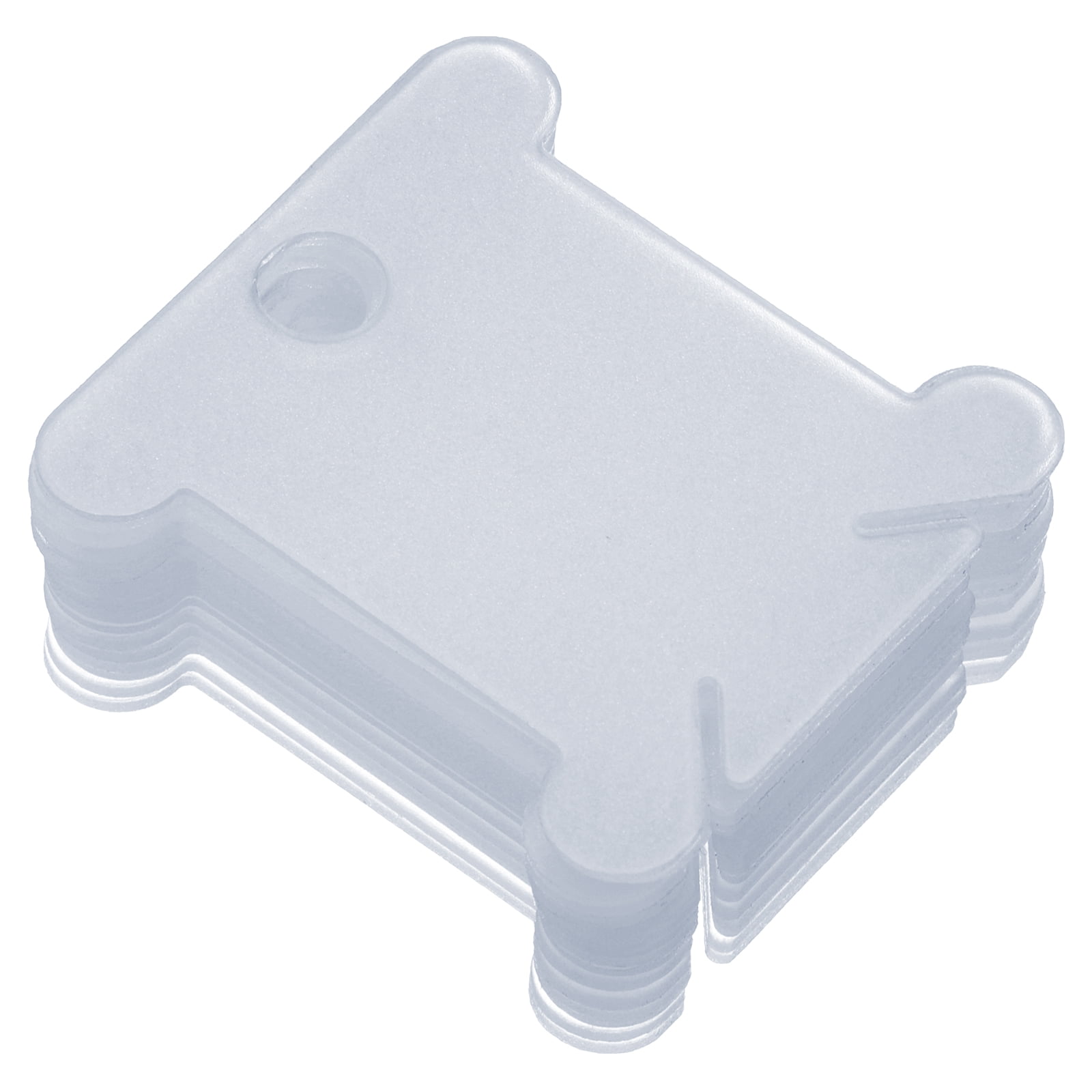 Uxcell Plastic Floss Bobbins Thread Cards Cross DIY Sewing Blue 150 ...