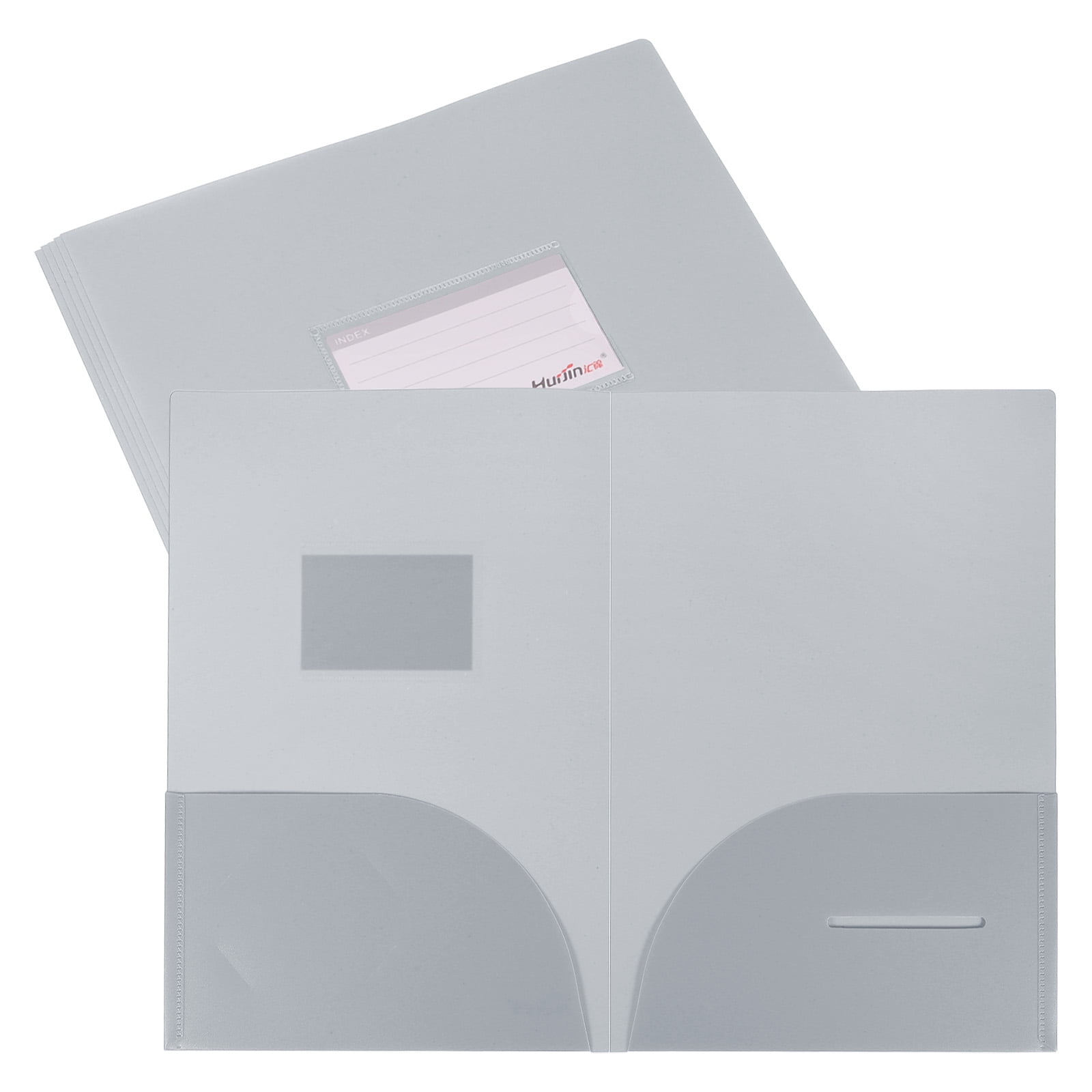 Uxcell Plastic Folders with Pockets A4 Letter Files Portfolio Folder ...