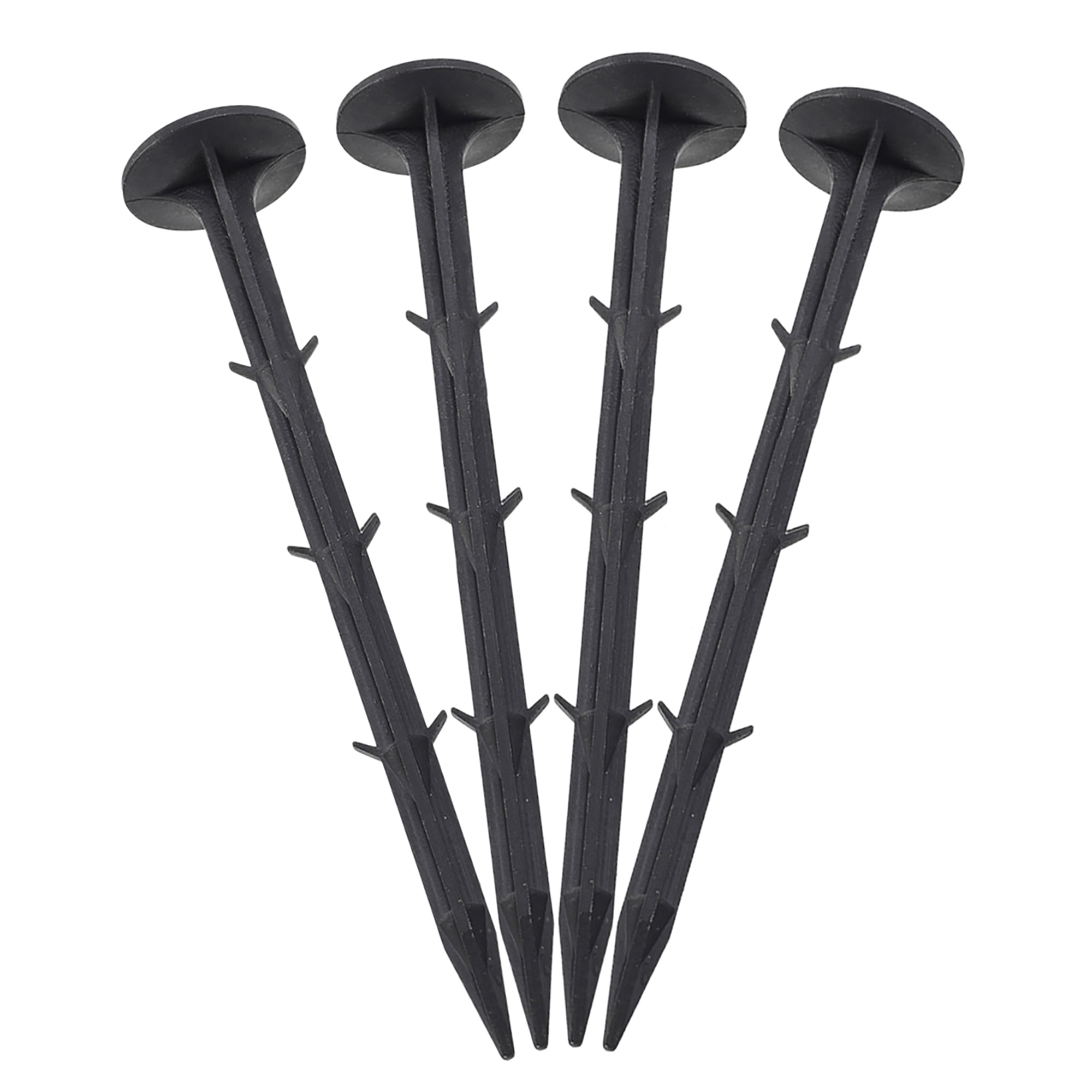 Uxcell Plastic Garden Stakes Anchors Landscape Ground Nail 210mm 8.3 ...