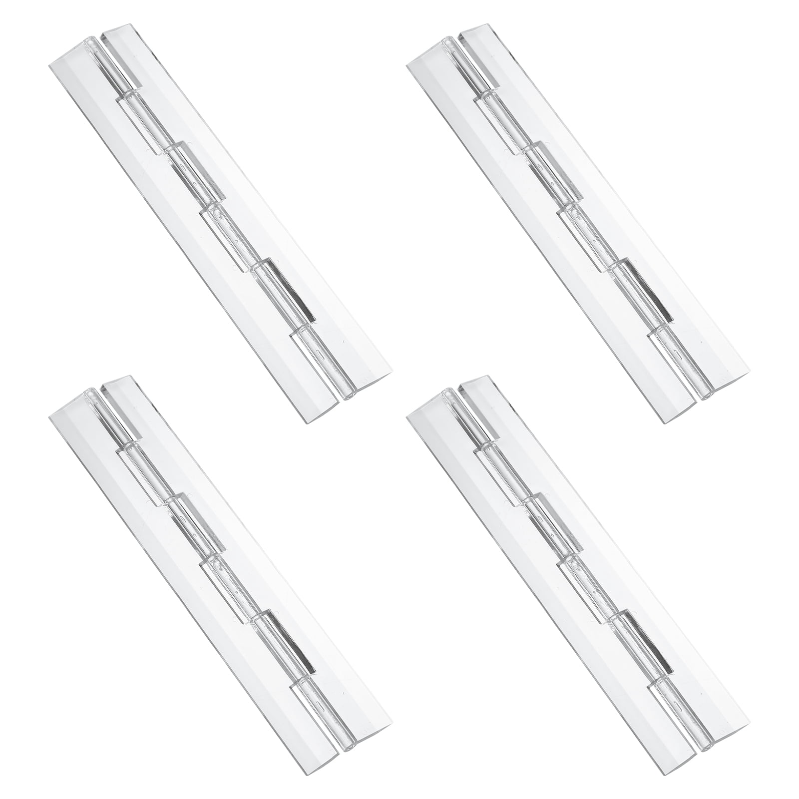 Uxcell Plastic Hinges, Acrylic Hinges Small Hinge for Cabinet Crafts ...