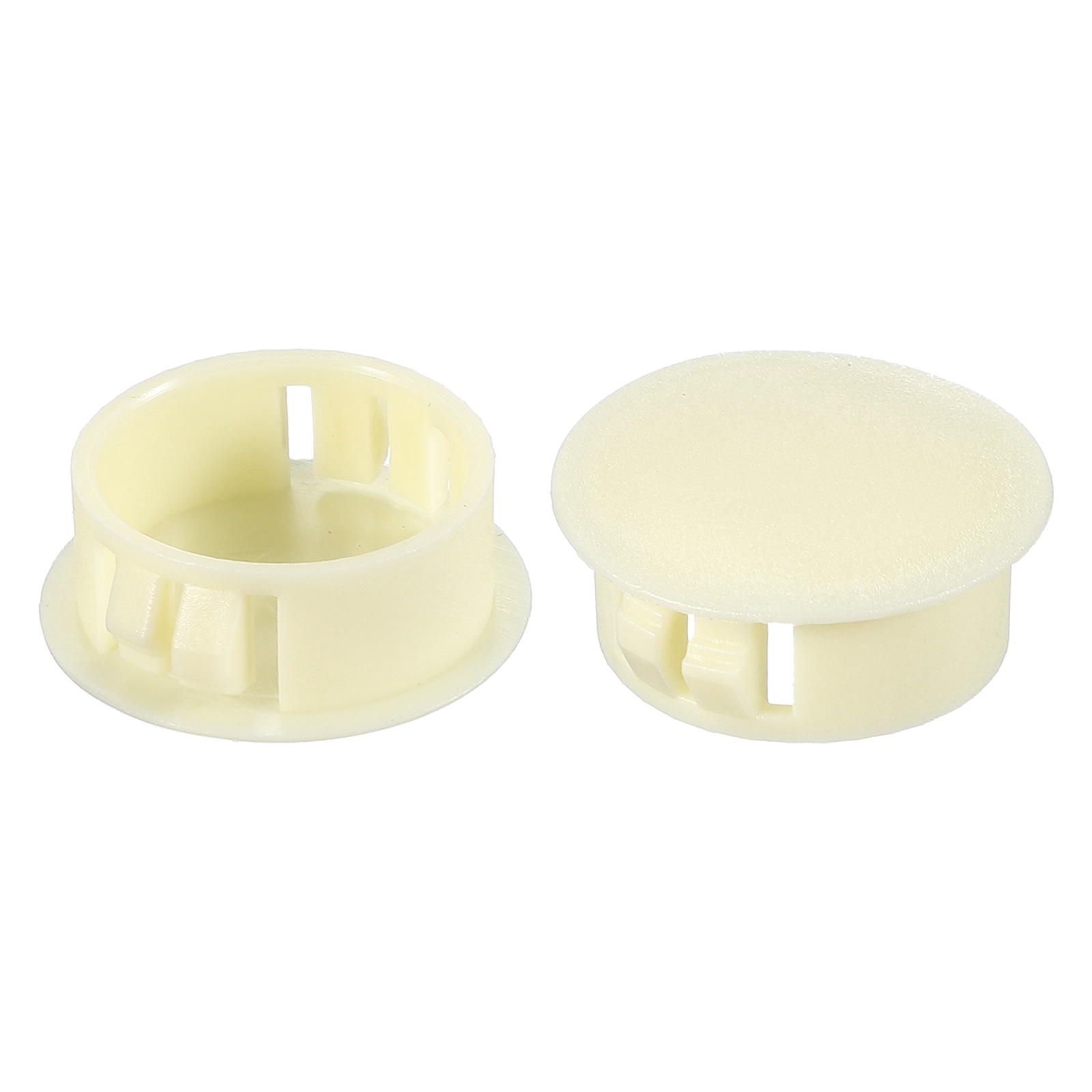 Uxcell Plastic Hole Plug, Flush Type Round Hole Plugs Cover Snap in ...