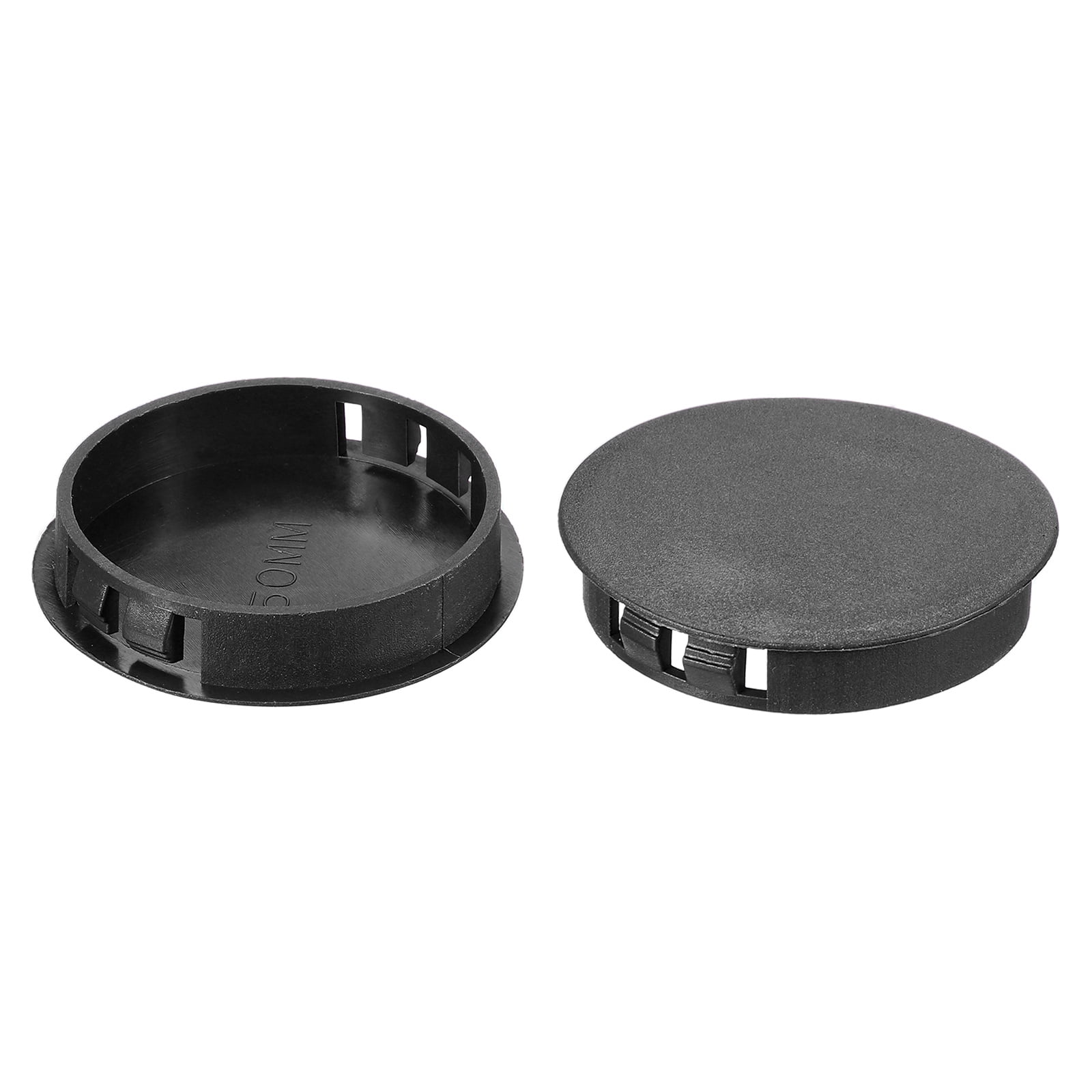Uxcell Plastic Hole Plug, Flush Type Round Hole Plugs Cover Snap in ...