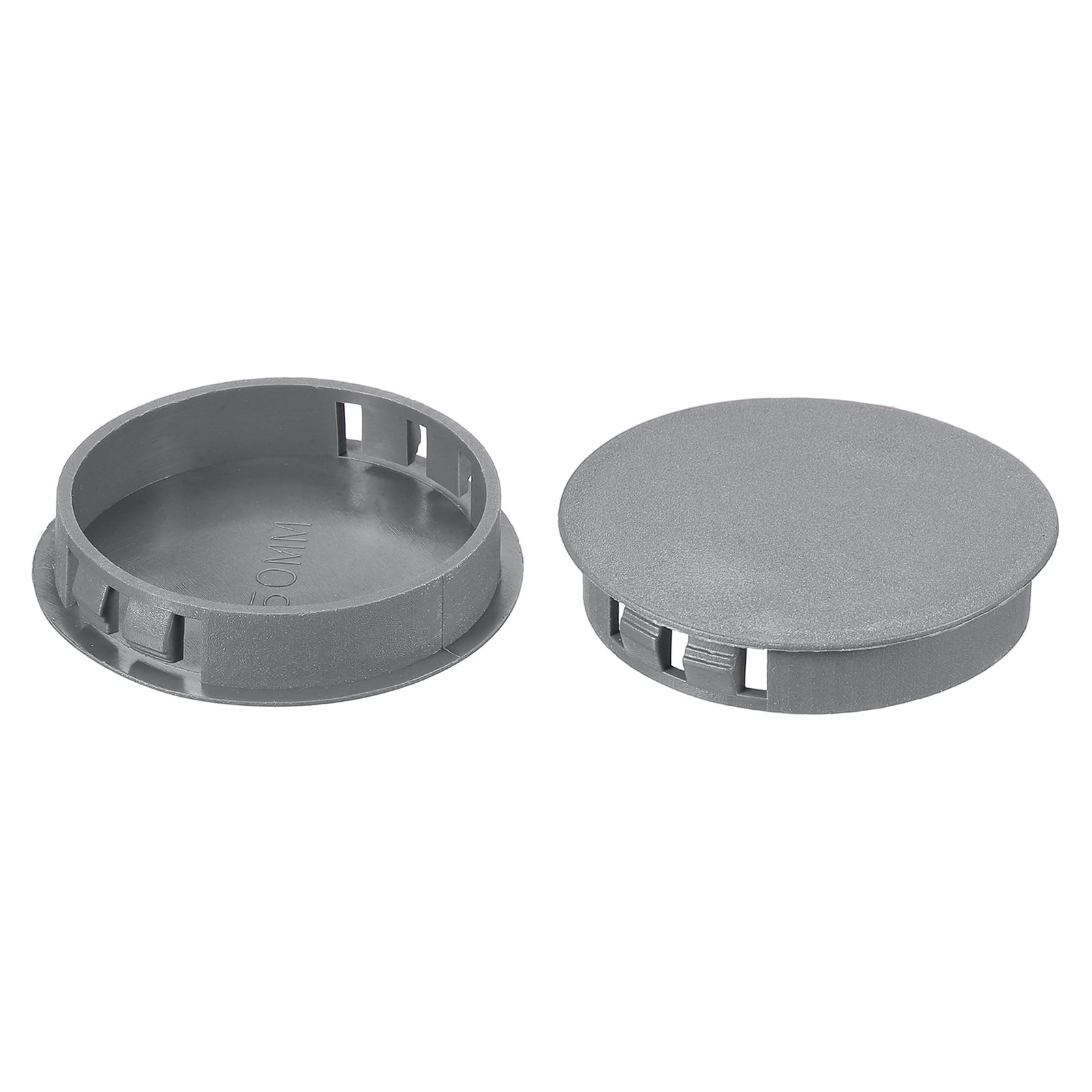 Uxcell Plastic Hole Plug, Flush Type Round Hole Plugs Cover Snap in ...