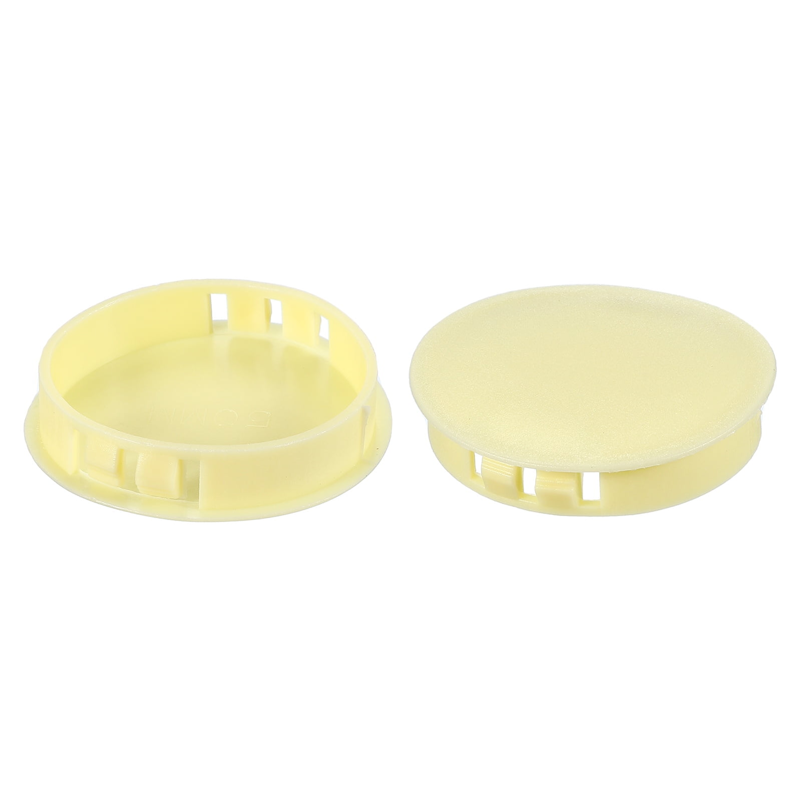Uxcell Plastic Hole Plug, Flush Type Round Hole Plugs Cover Snap in ...