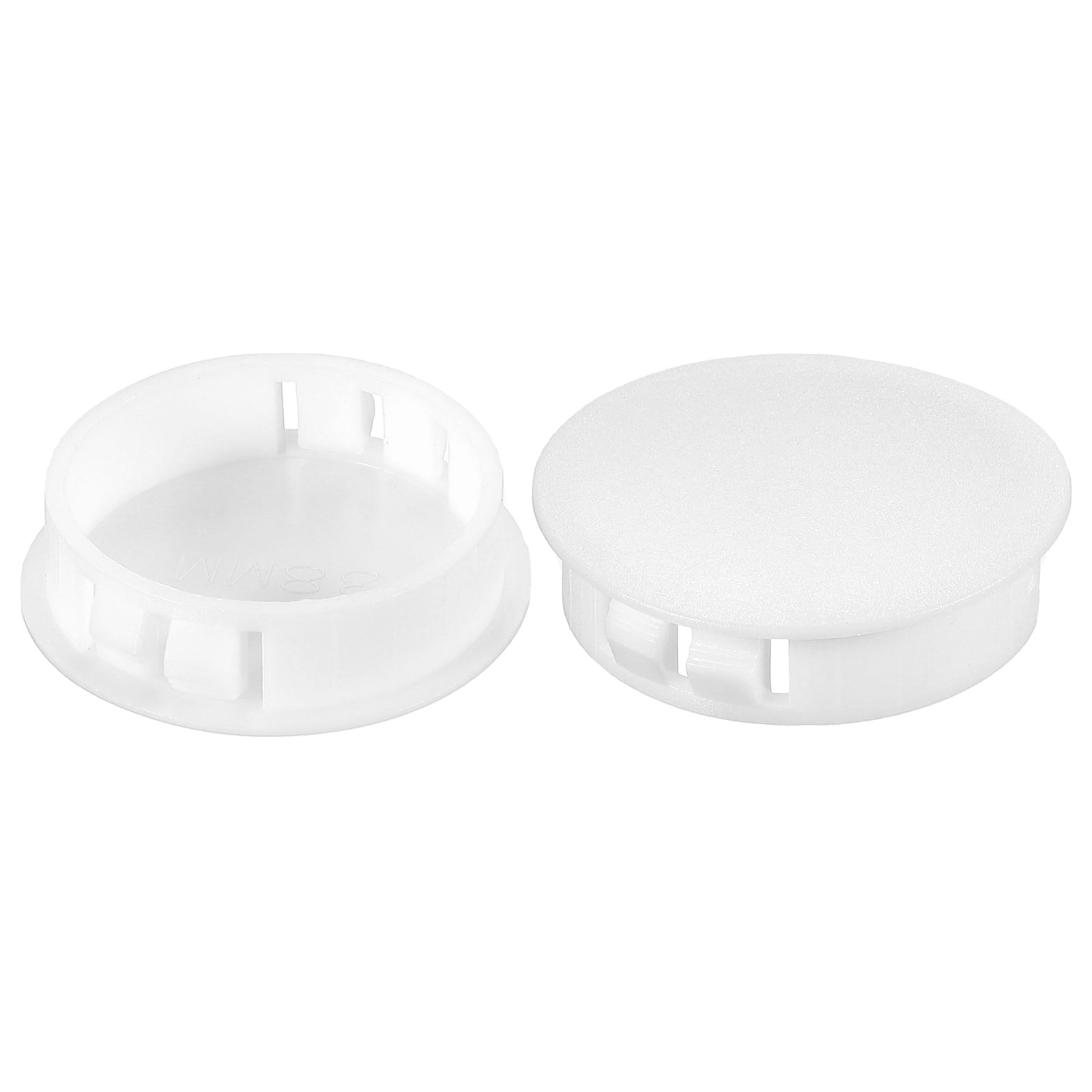 Uxcell Plastic Hole Plug, Flush Type Round Hole Plugs Cover Snap in ...