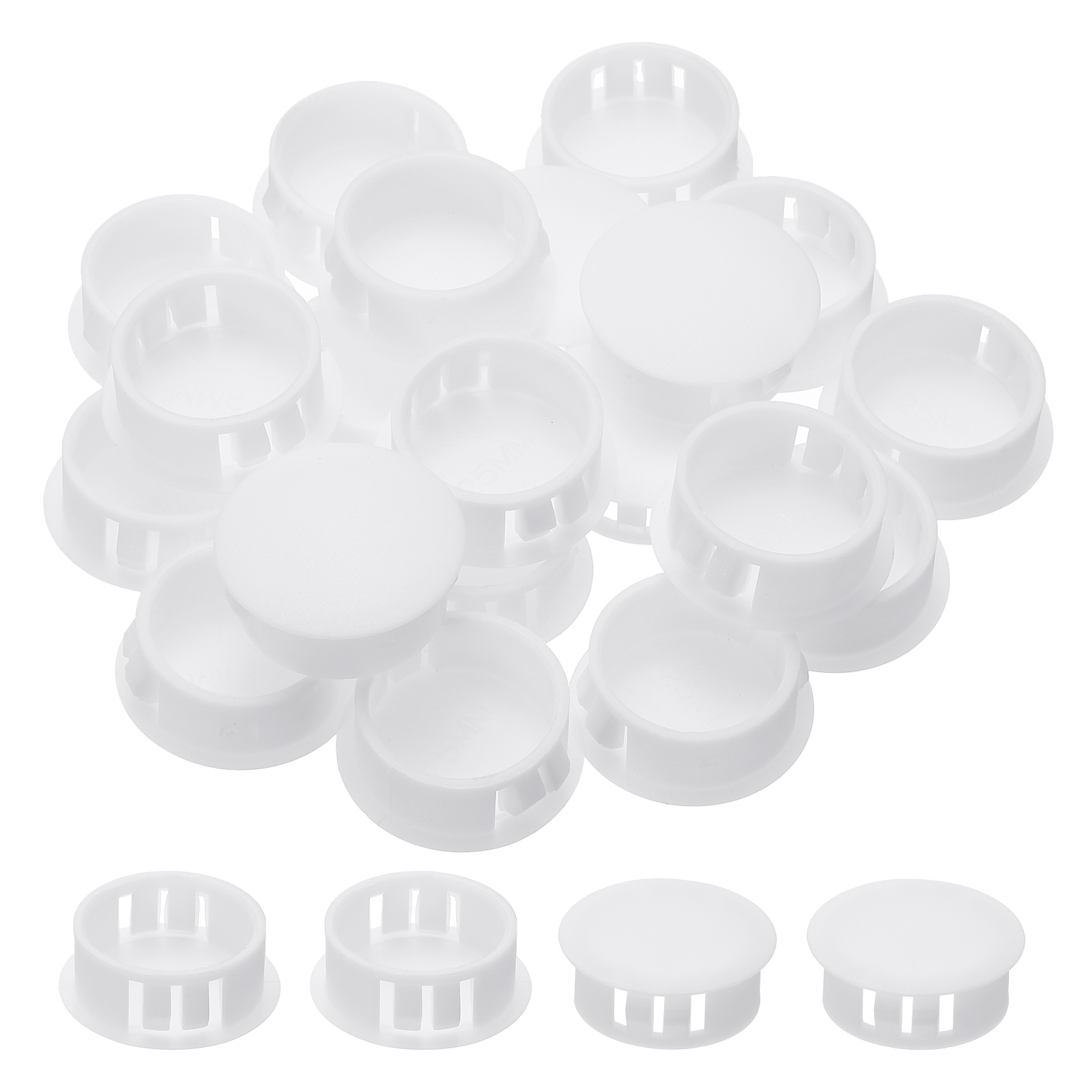Uxcell Plastic Hole Plugs, 34 Pcs 1"(25mm) Plastic Plugs Screw Hole ...