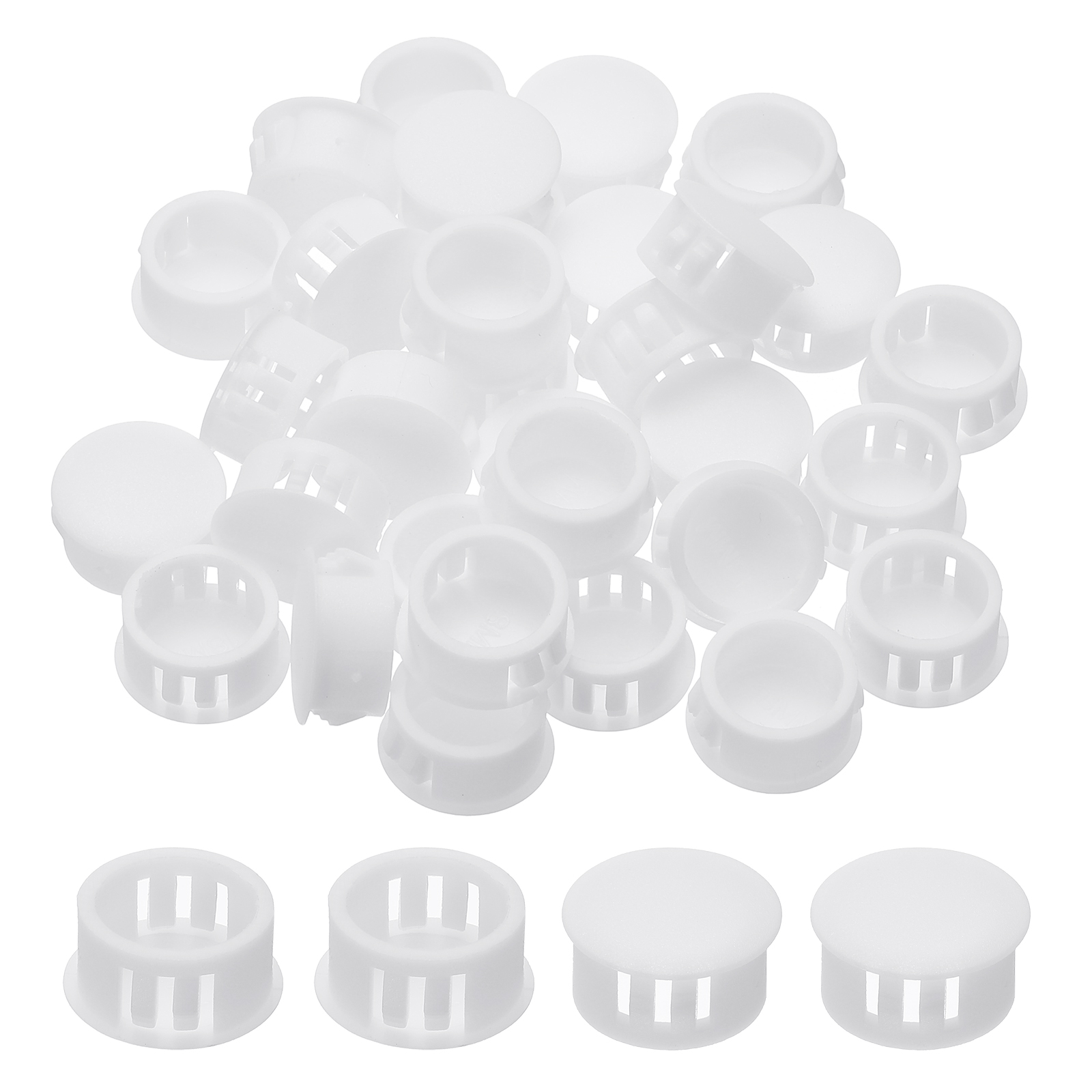 Uxcell Plastic Hole Plugs, 48 Pcs 3/4"(19mm) Plastic Plugs Screw Hole ...