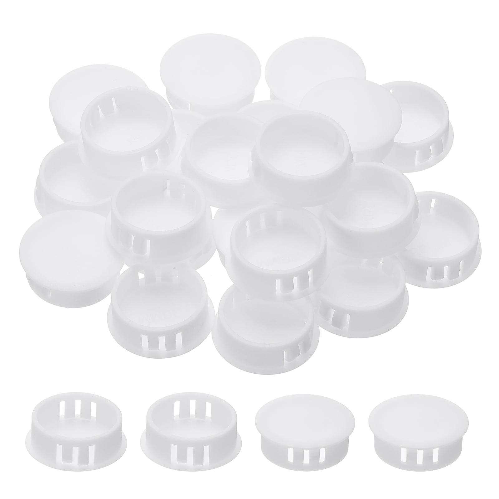 Uxcell Plastic Hole Plugs, 34 Pcs 1 1/9"(28mm) Plastic Plugs Screw Hole ...