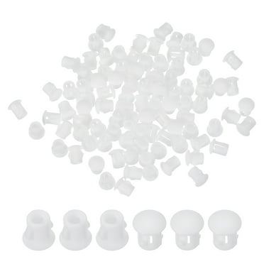 (Pack of 10) 7/8" Square Snap-On Plastic Tubing Plug, (14-20 Ga - 0.71 ...