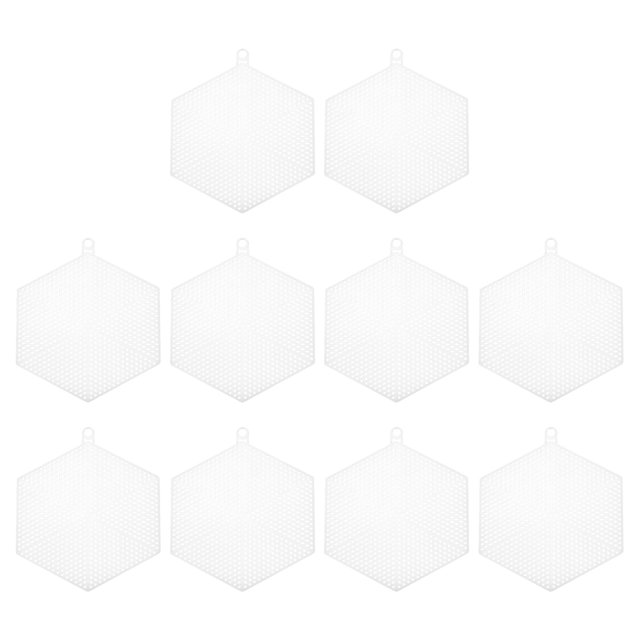 Uxcell Plastic Mesh Canvas Sheets 5.97" Cross Needlework Blank Yarn ...