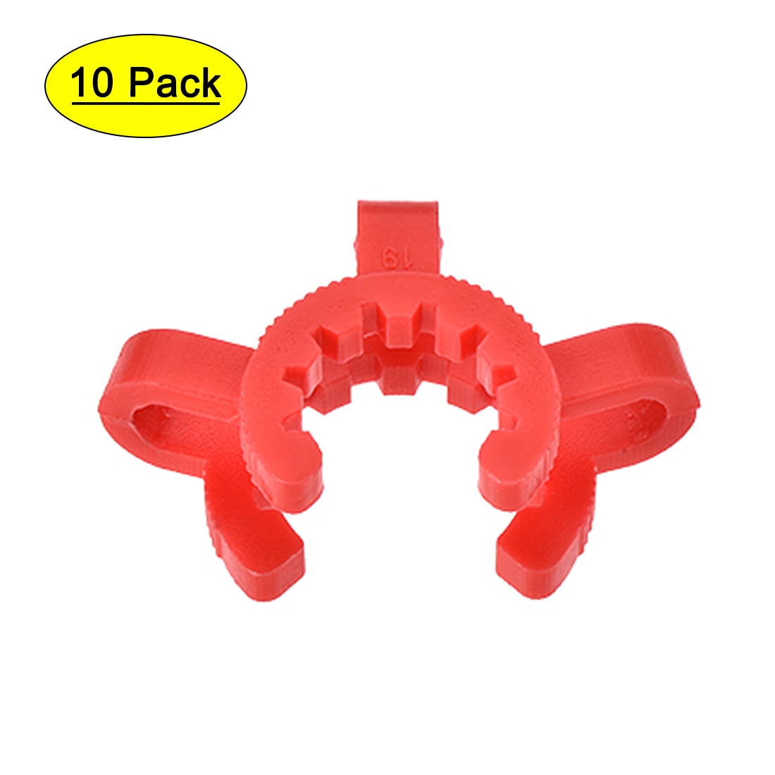 Uxcell Plastic Mounting Clamp Lab Joint Clip for 19/22 or 19/38 Glass ...
