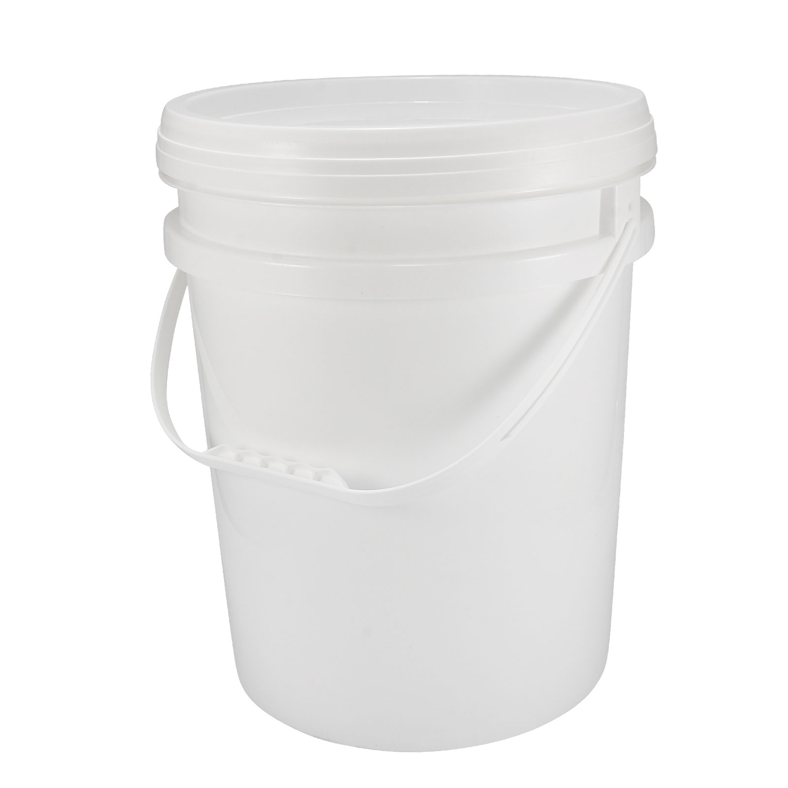Uxcell Plastic Paint Pail 4.75Gallon/18L Paint Can with Spout Lid ...