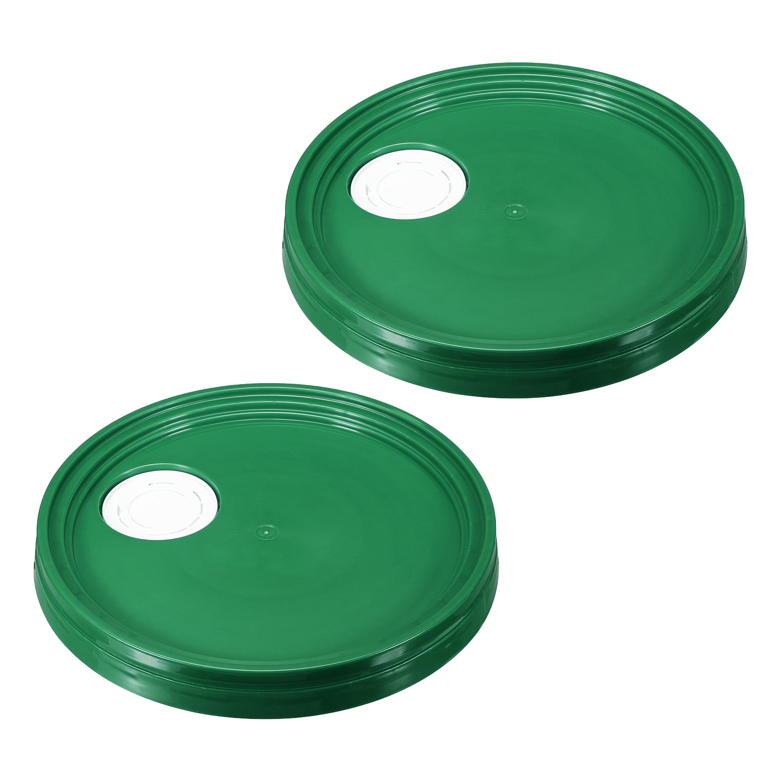 Uxcell Plastic Paint Pail Lid with Pouring Spout for 5.28 Gallon Bucket ...