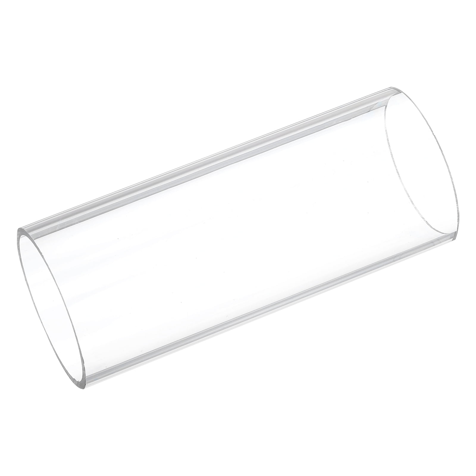 Uxcell Plastic Pipe Rigid Polycarbonate Round Tube Clear 2 1/4"(57mm ...