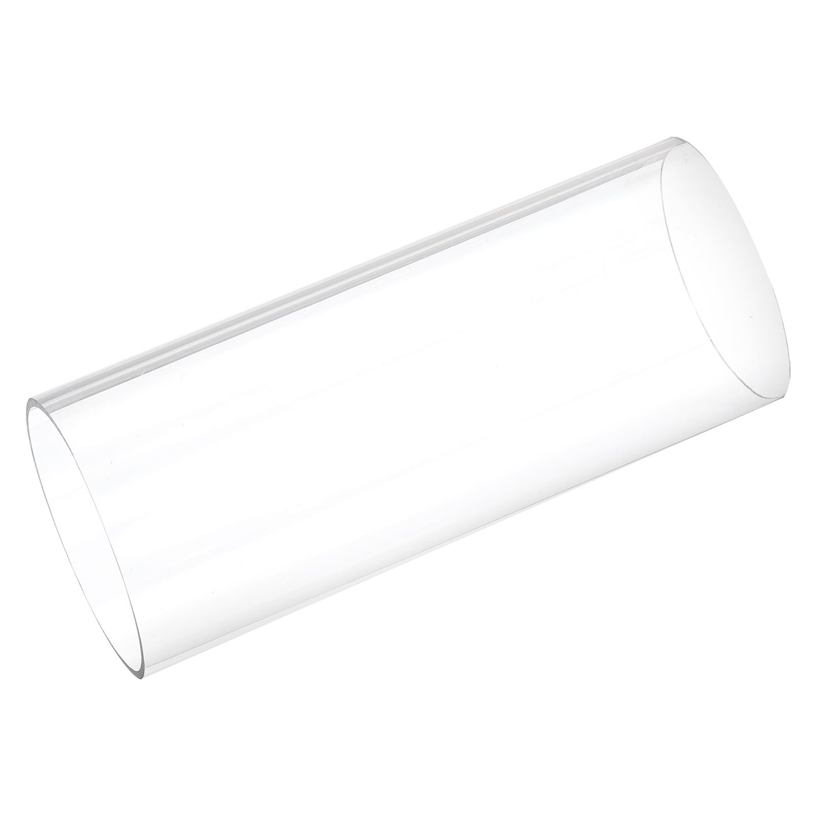Uxcell Plastic Pipe Rigid Polycarbonate Round Tube Clear 2 5/16"(59mm ...
