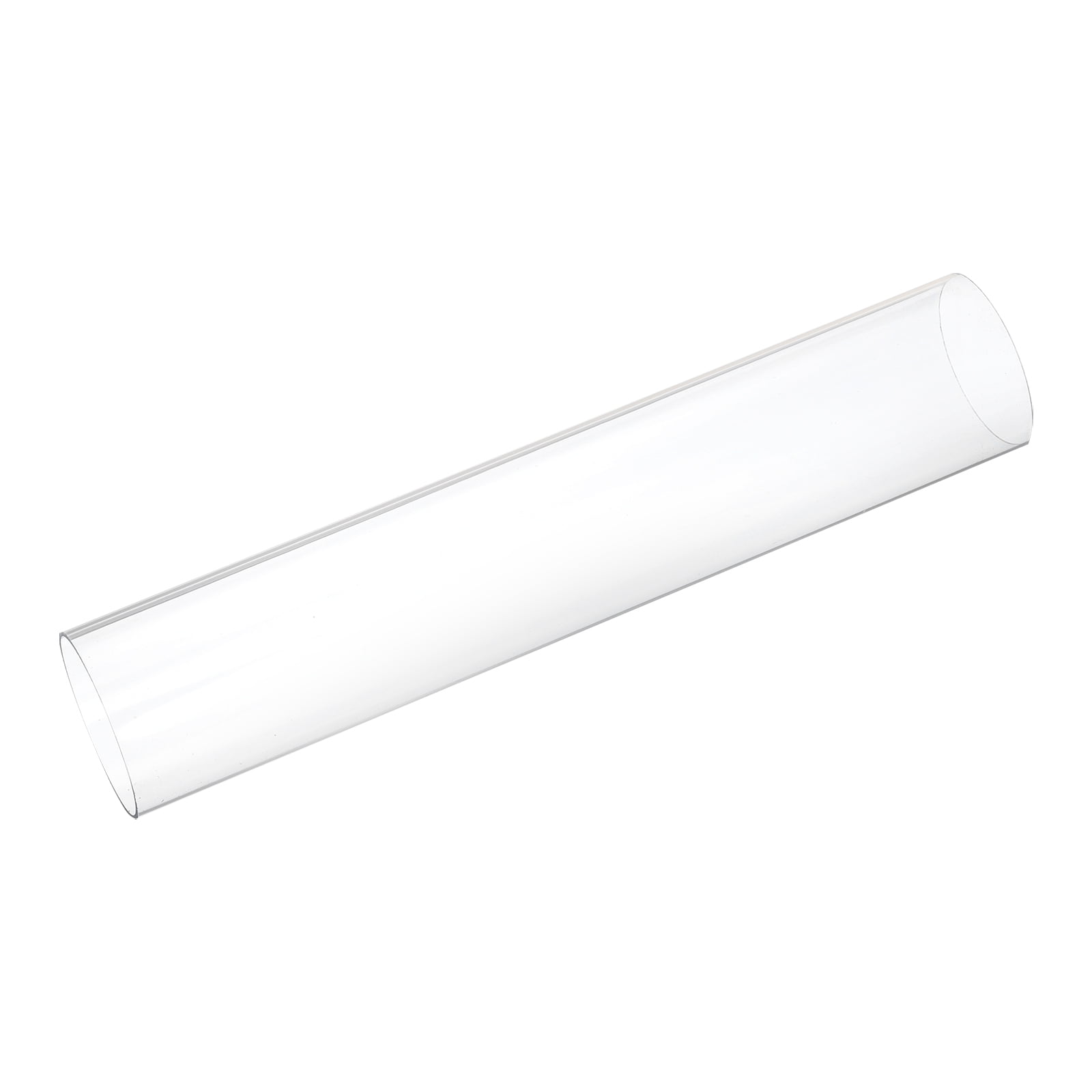 Uxcell Plastic Pipe Rigid Polycarbonate Round Tube Clear 2 5/8"(66mm ...