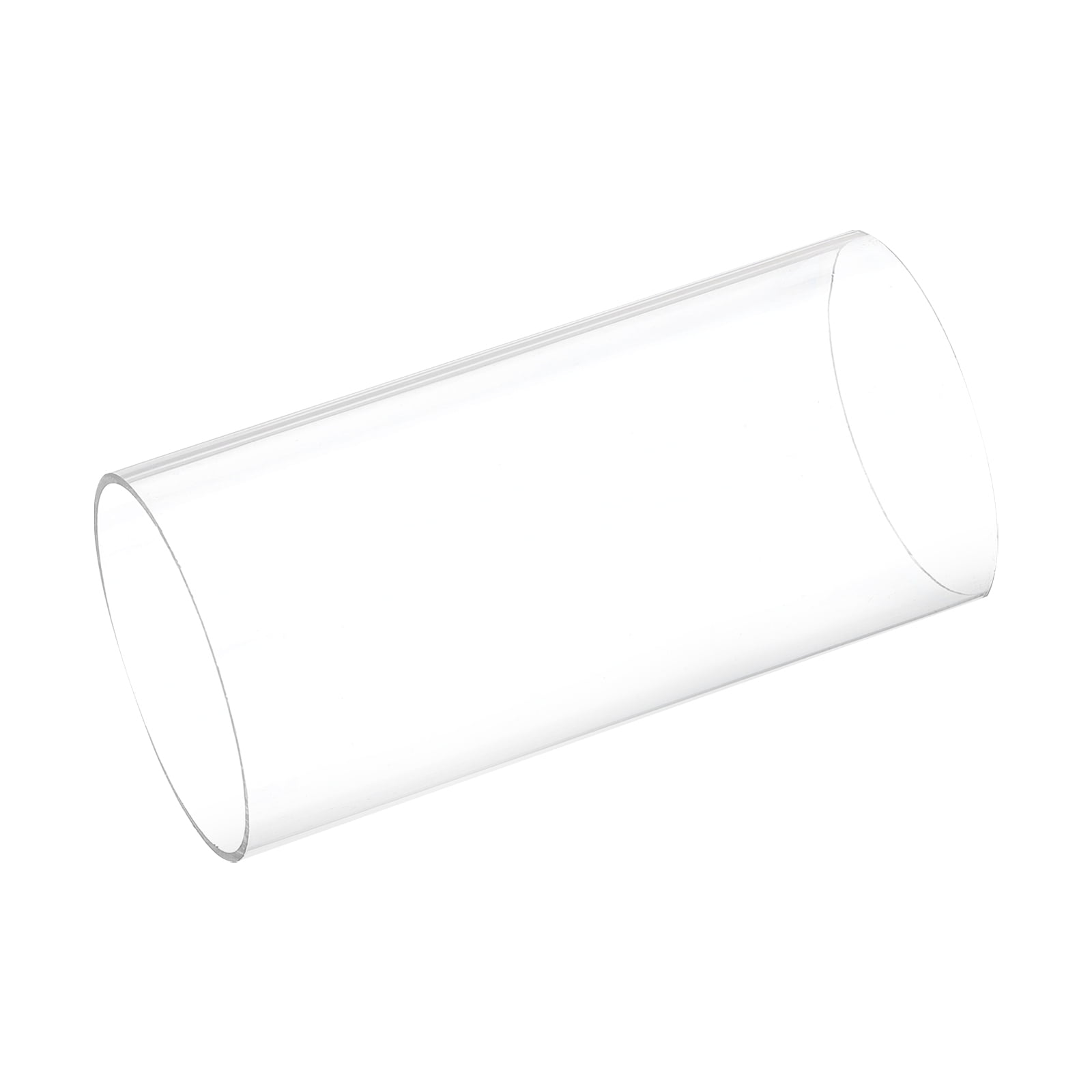 Uxcell Plastic Pipe Rigid Polycarbonate Round Tube Clear 2.8"(71mm) ID ...