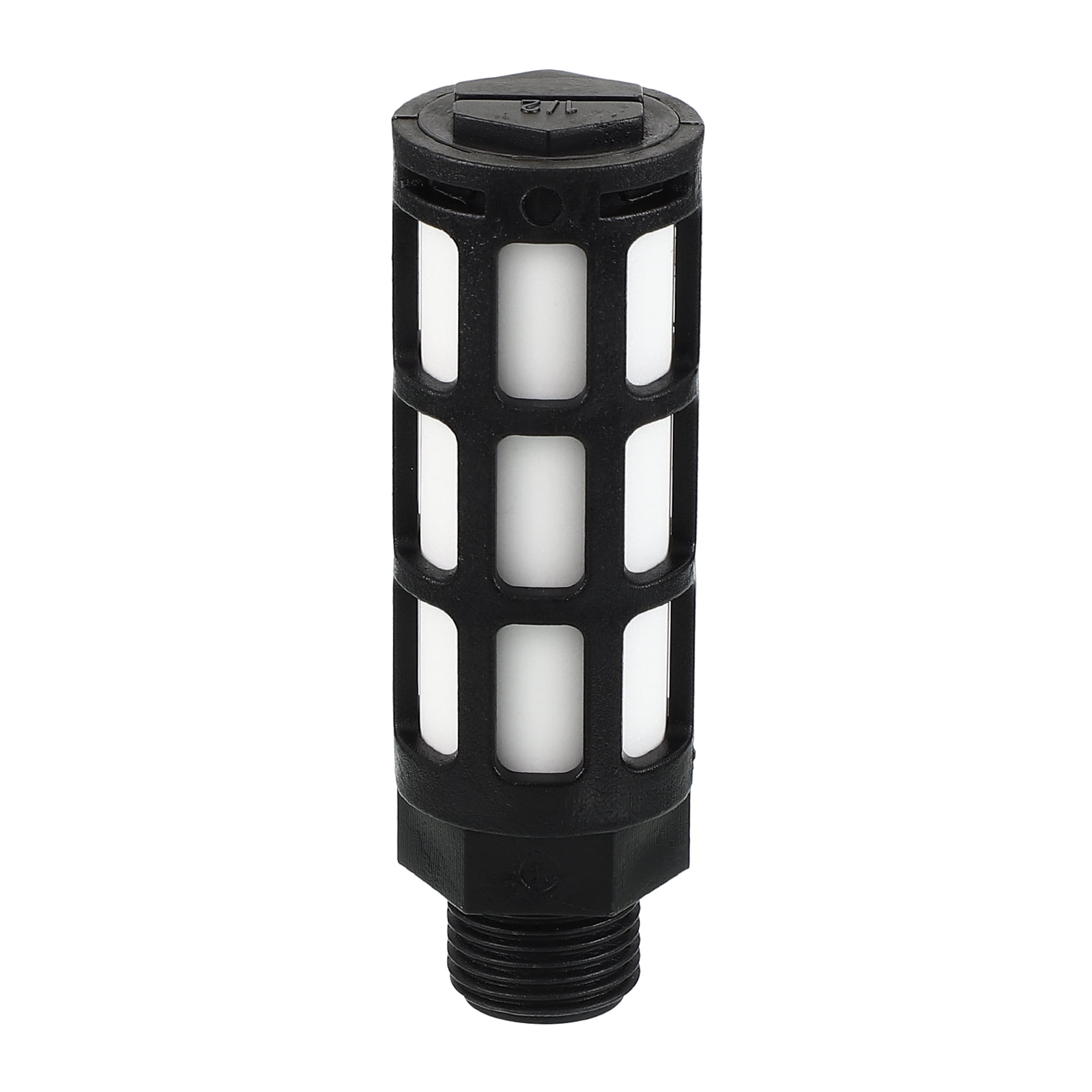 Uxcell Plastic Pneumatic Muffler G1/2 Male Solenoid Valve Exhaust Air ...