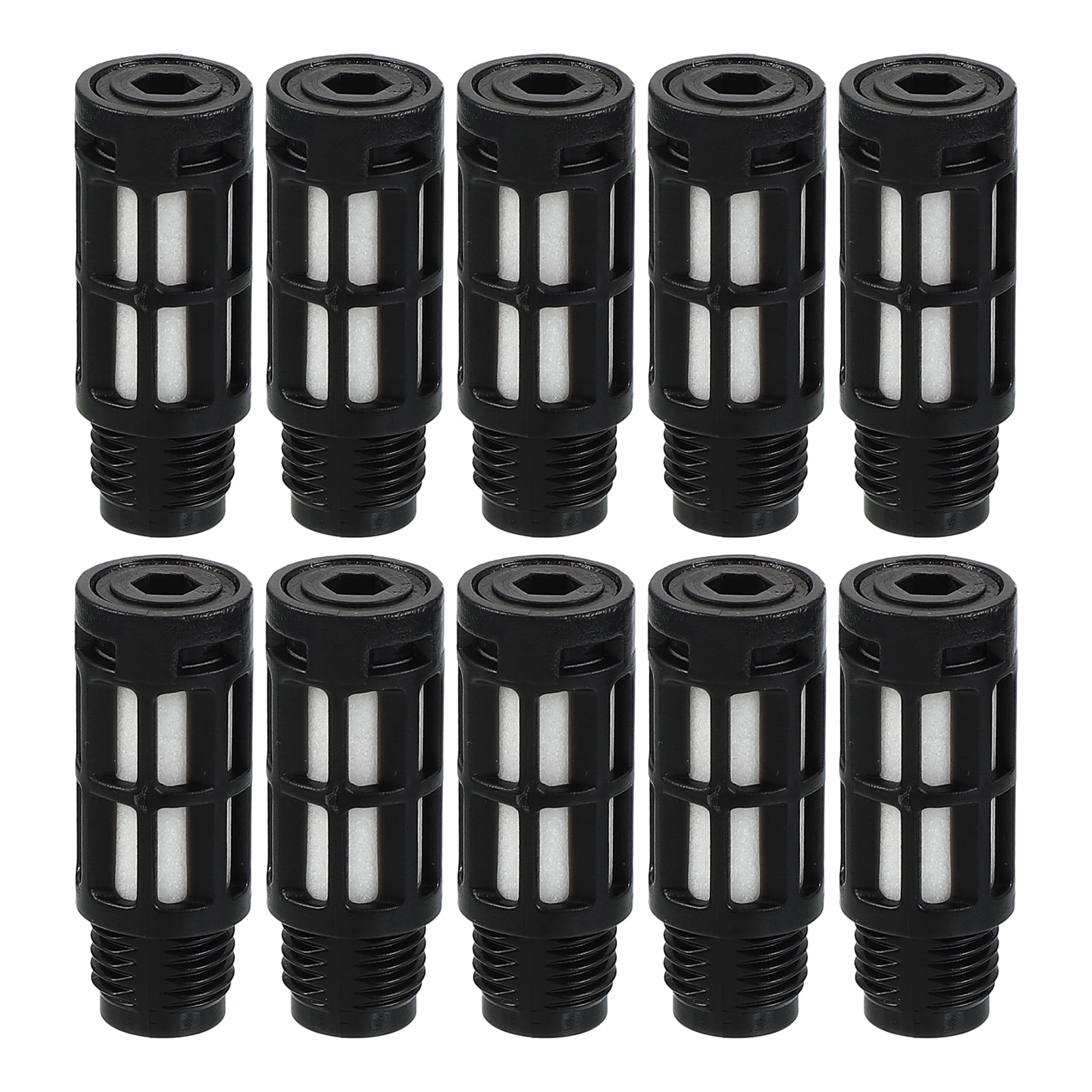 Uxcell Plastic Pneumatic Muffler G1/4 Male Solenoid Valve Exhaust Air ...