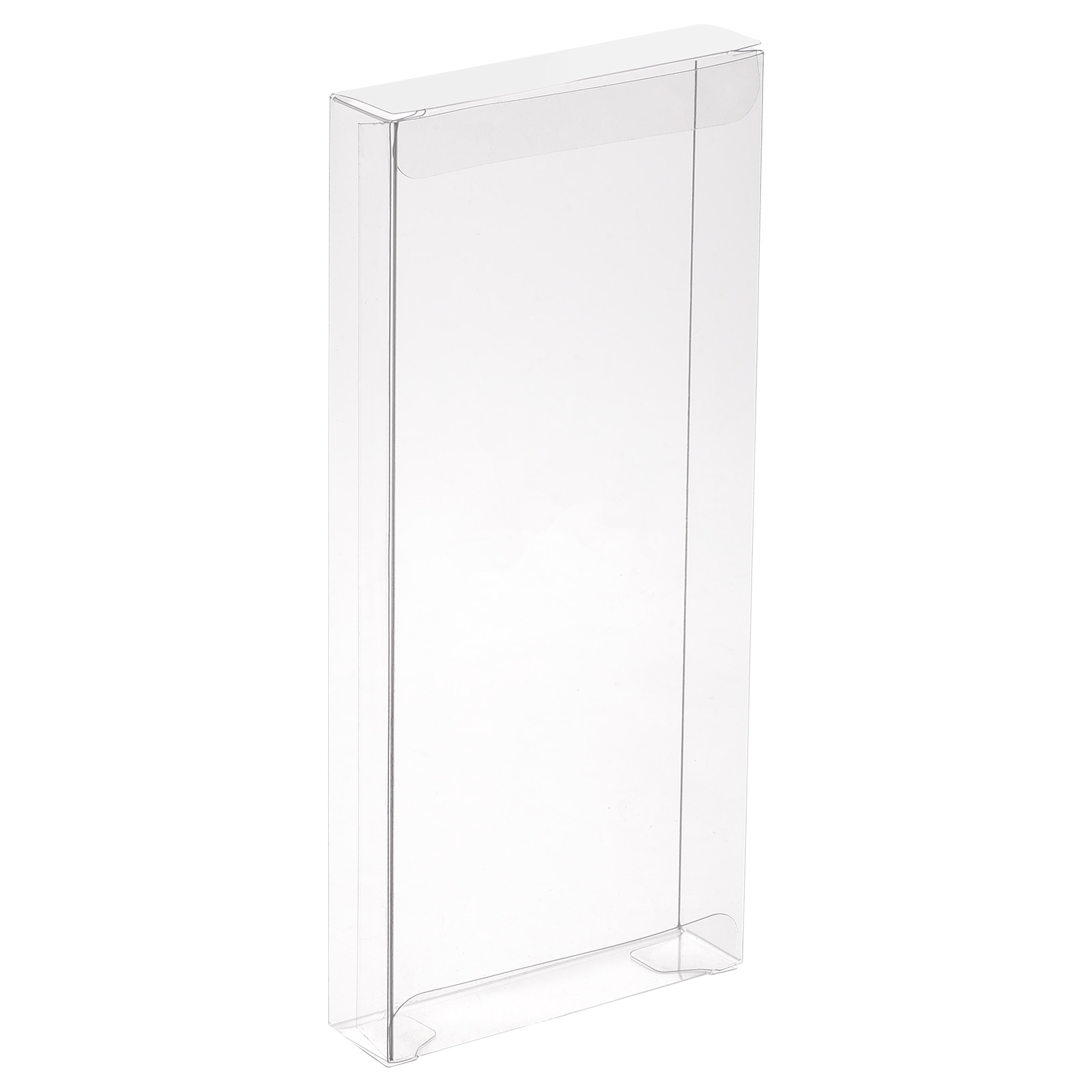 Uxcell Plastic Retail Boxes 20x80x180mm with Protective Film Clear for ...