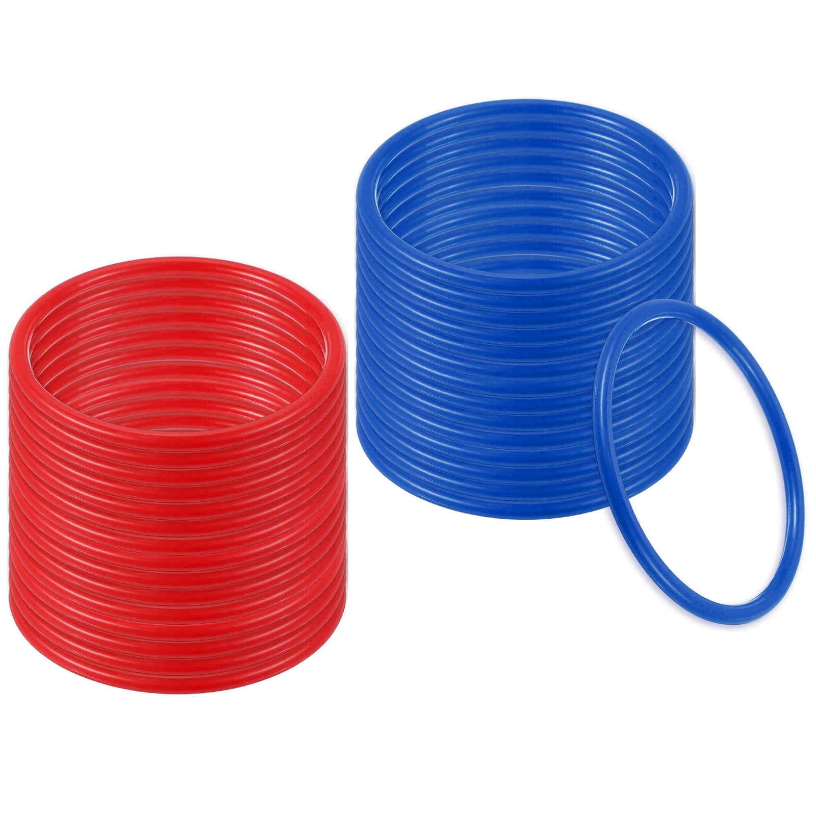 Uxcell Plastic Ring-Toss Rings for Bottles Carnival Rings Plastic Hoops ...