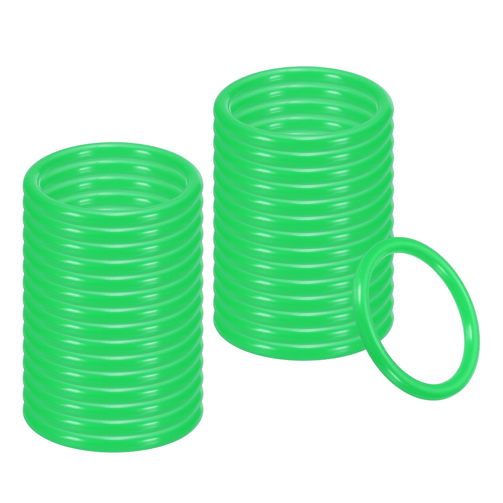 Uxcell Plastic Ring-Toss Rings for Bottles Carnival Rings Plastic Hoops ...