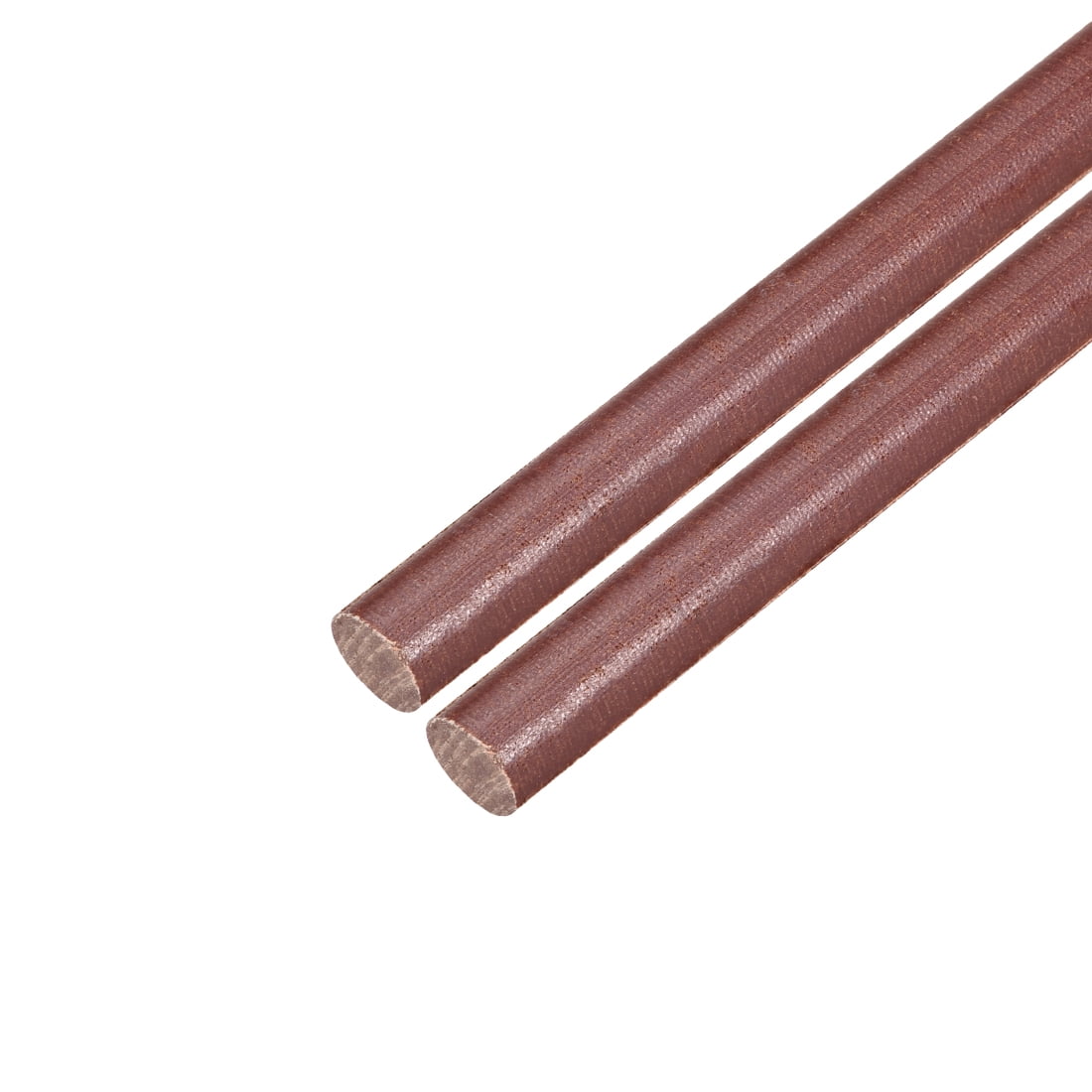 Uxcell Plastic Round Rod1/2" Diameter 20" LengthBrown Phenolic Round ...