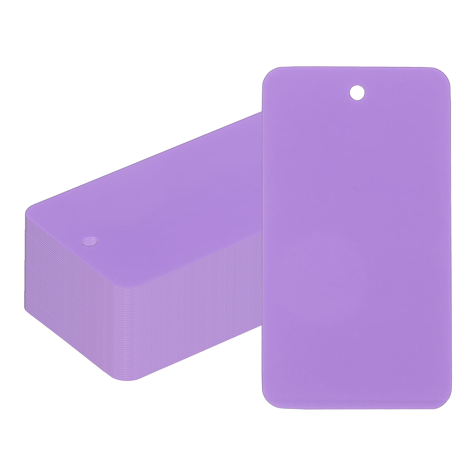 Uxcell Plastic Shipping Tags with Wire, Waterproof Blank Labels for ...